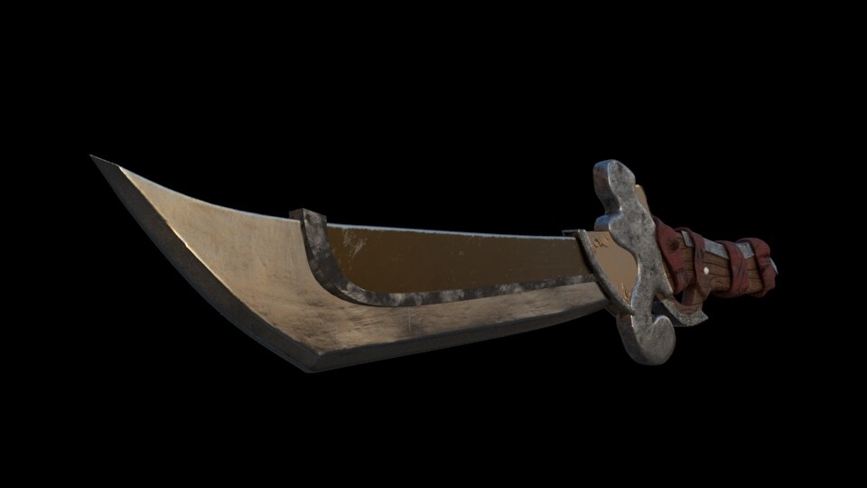 ArtStation - 3D sword model