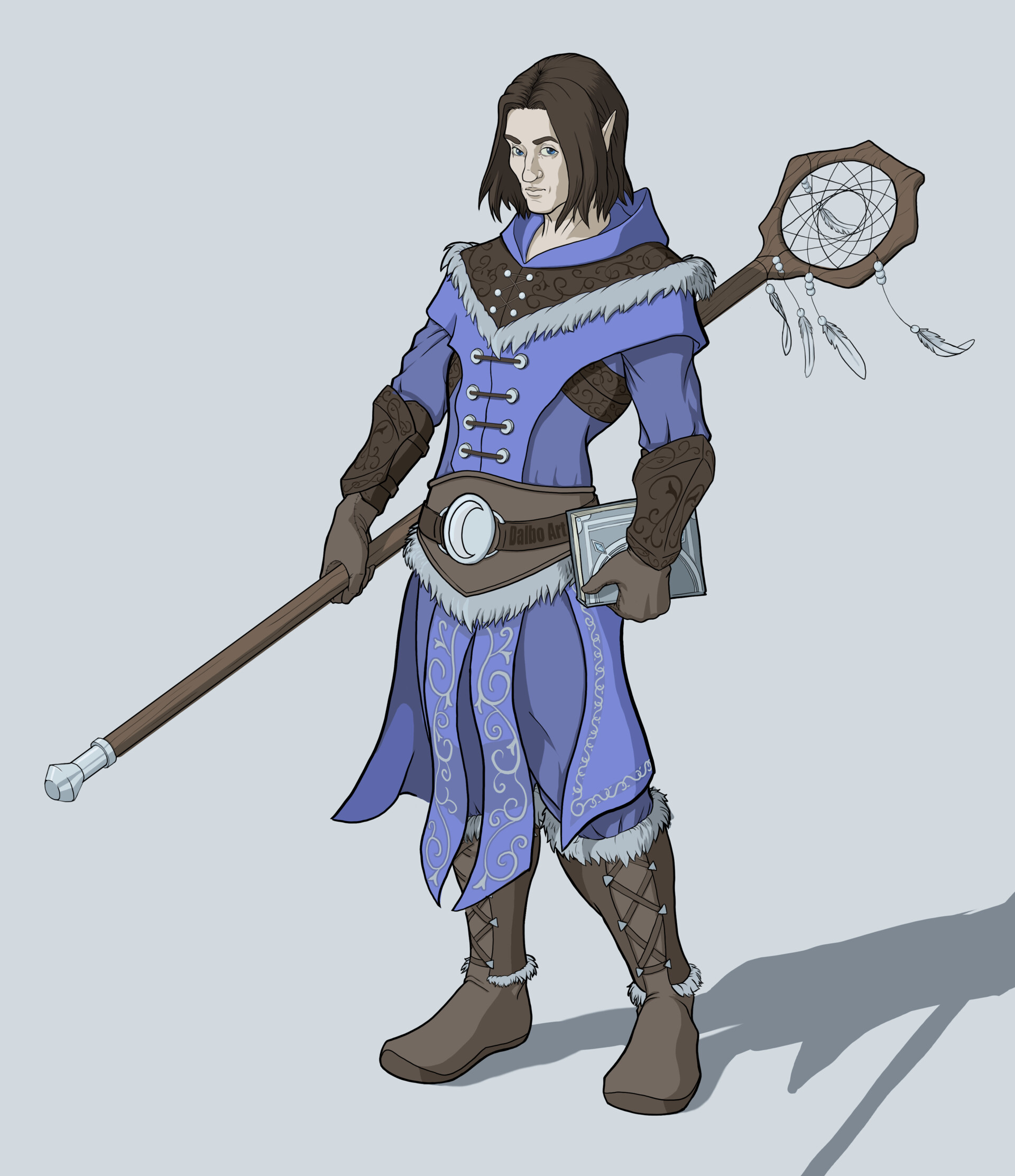 ArtStation - Elf Wizard - D&D character