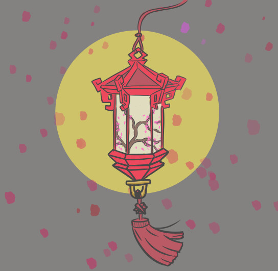 Inessa Hahnen - Kitsune under the moon