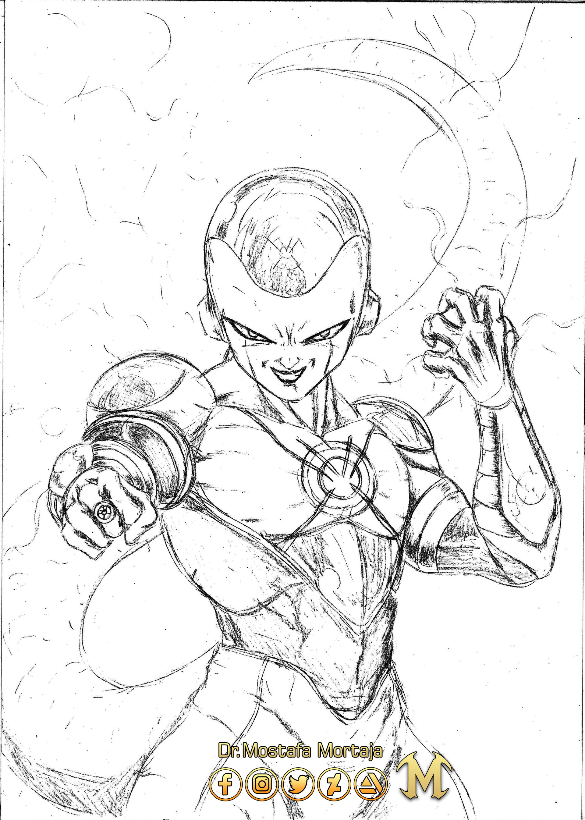 frieza coloring book