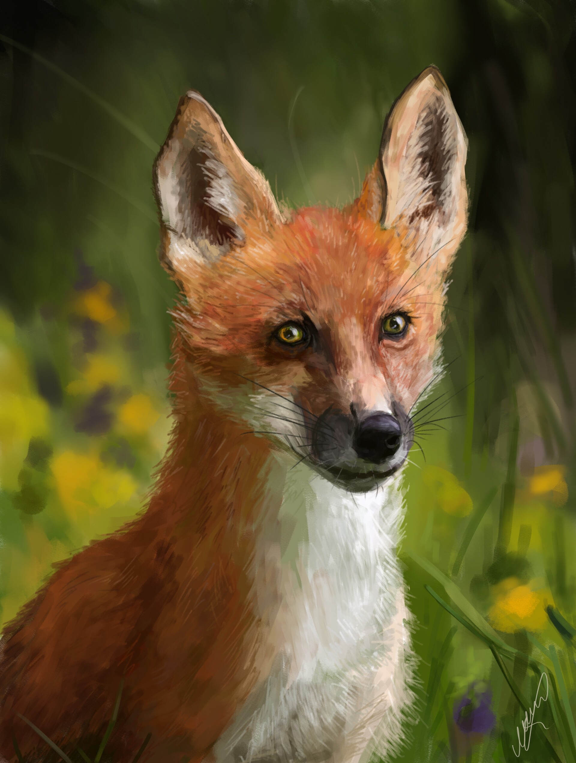 ArtStation - The fox 🦊