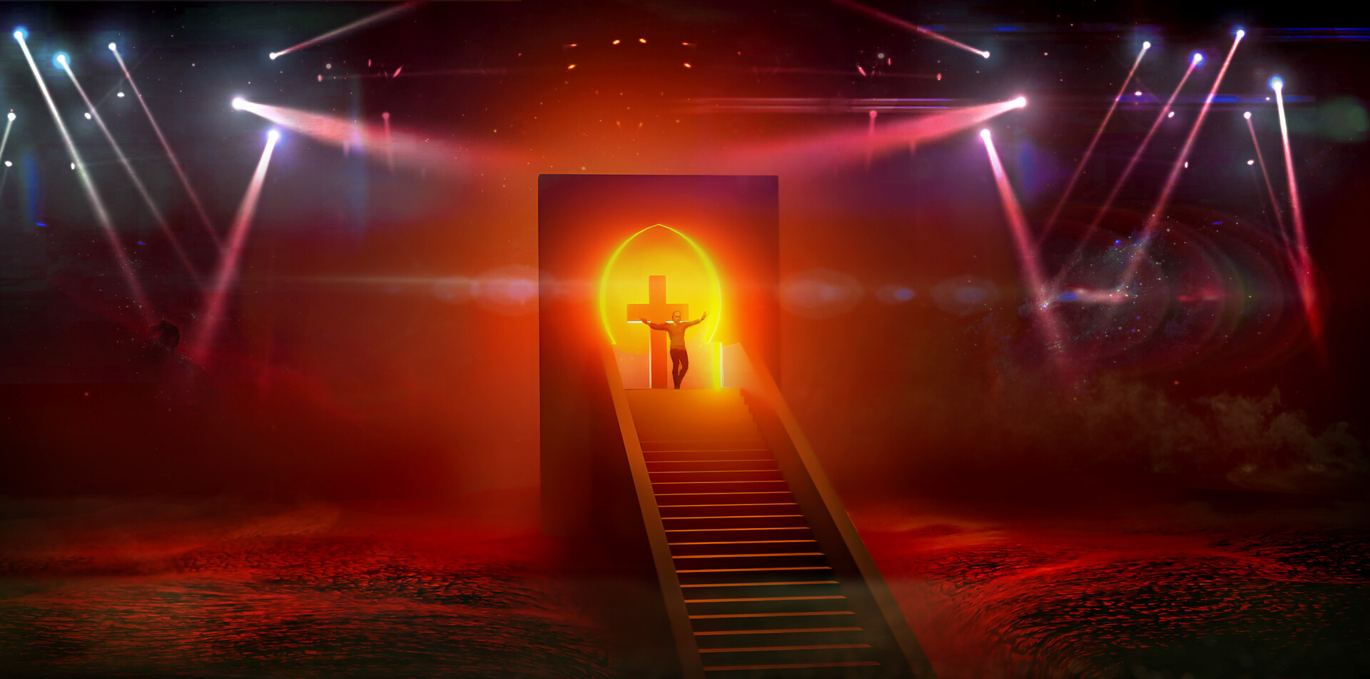 David Enriquez - Dave (FX) Season 2 Finale Set Concepts