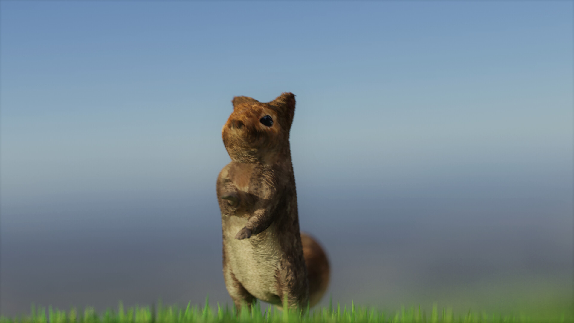 ArtStation - Squirrel for dance CGI