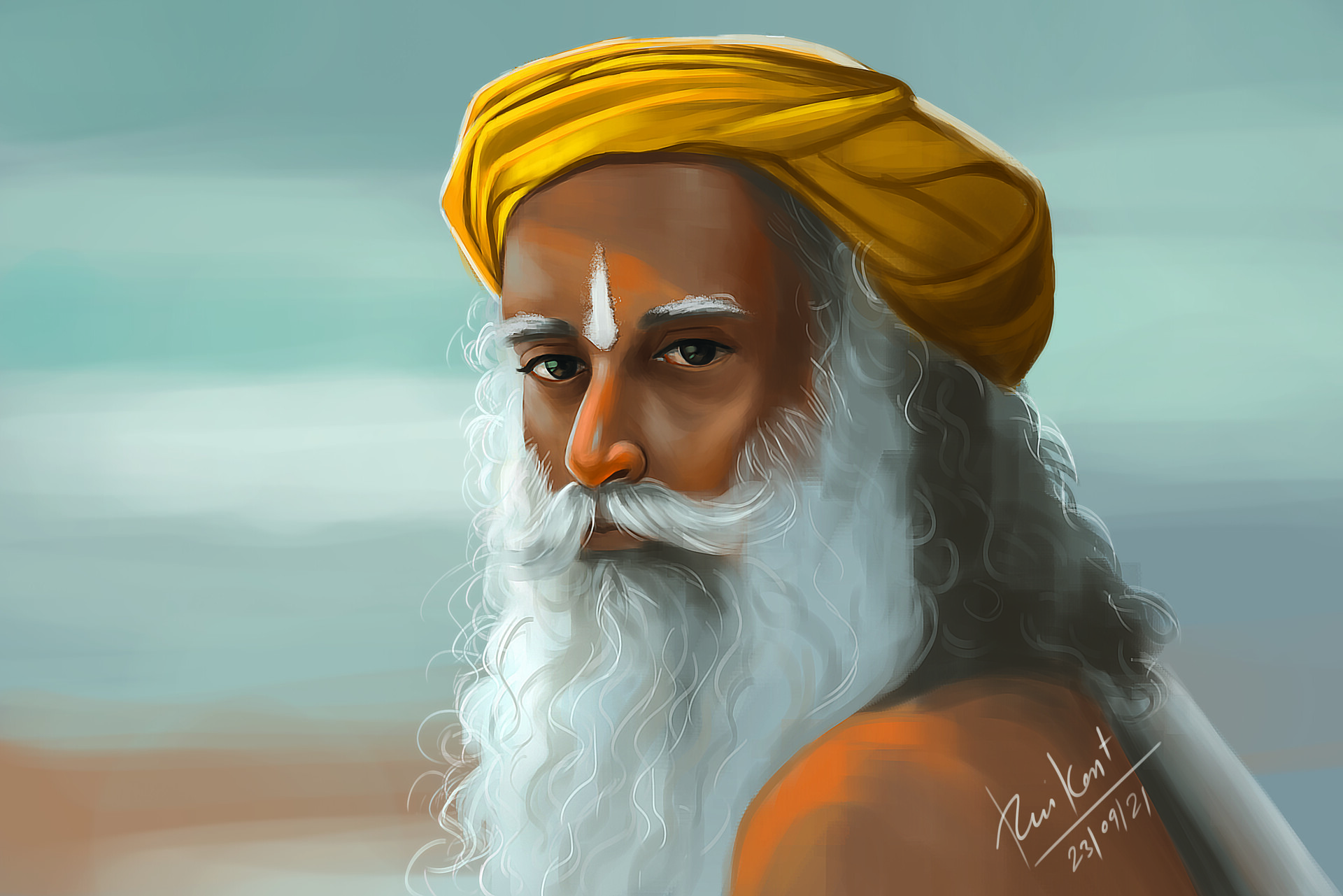 ArtStation - Sadhguru ( Jaggi vasudev )