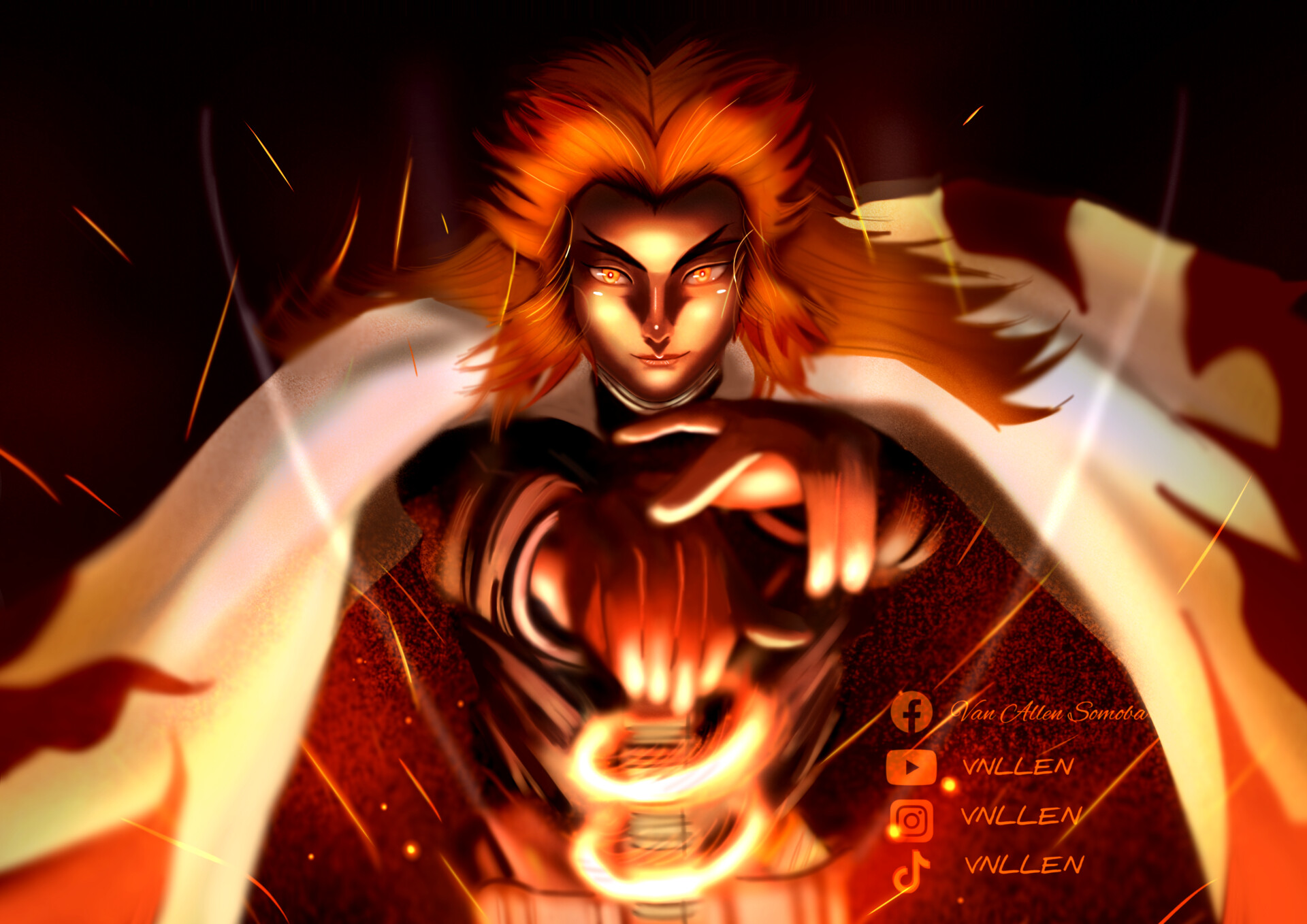 ArtStation - Flame Hashira