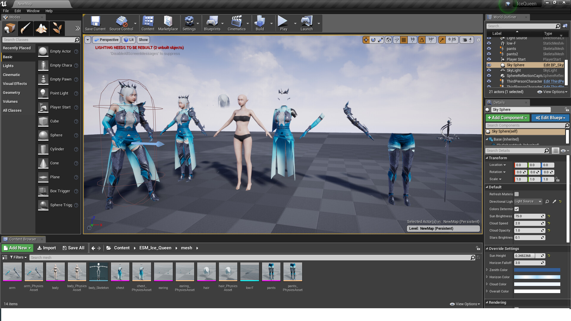 ArtStation - ESM Ice Queen