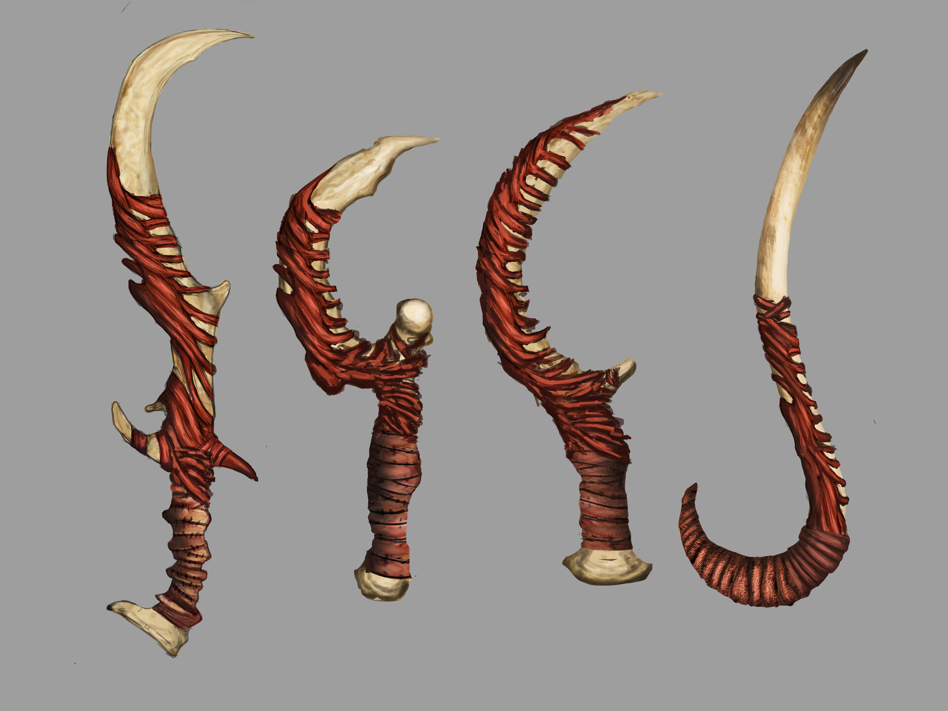 ArtStation - Thrasuden Weapons Concept 2