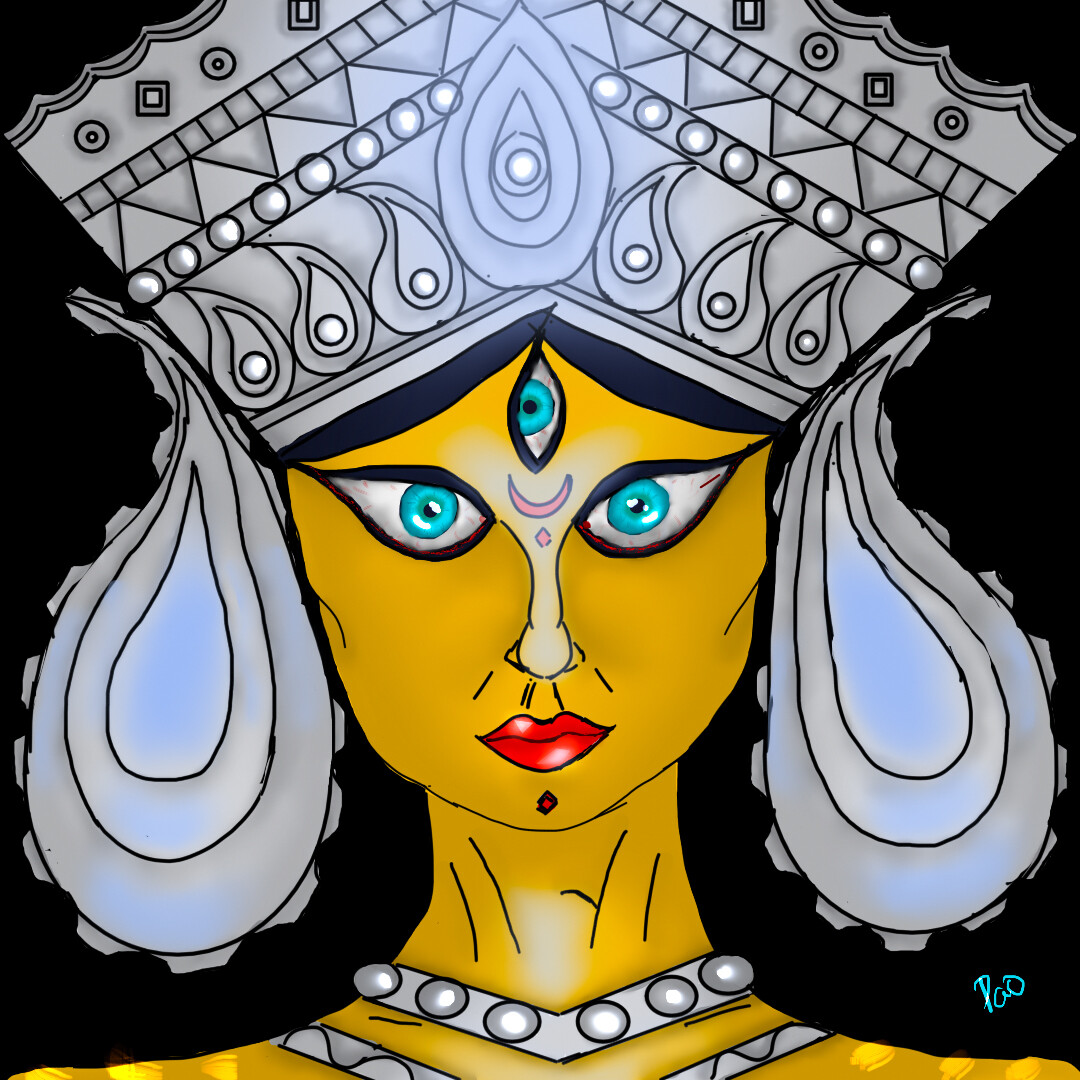 ArtStation - Goddess Durga