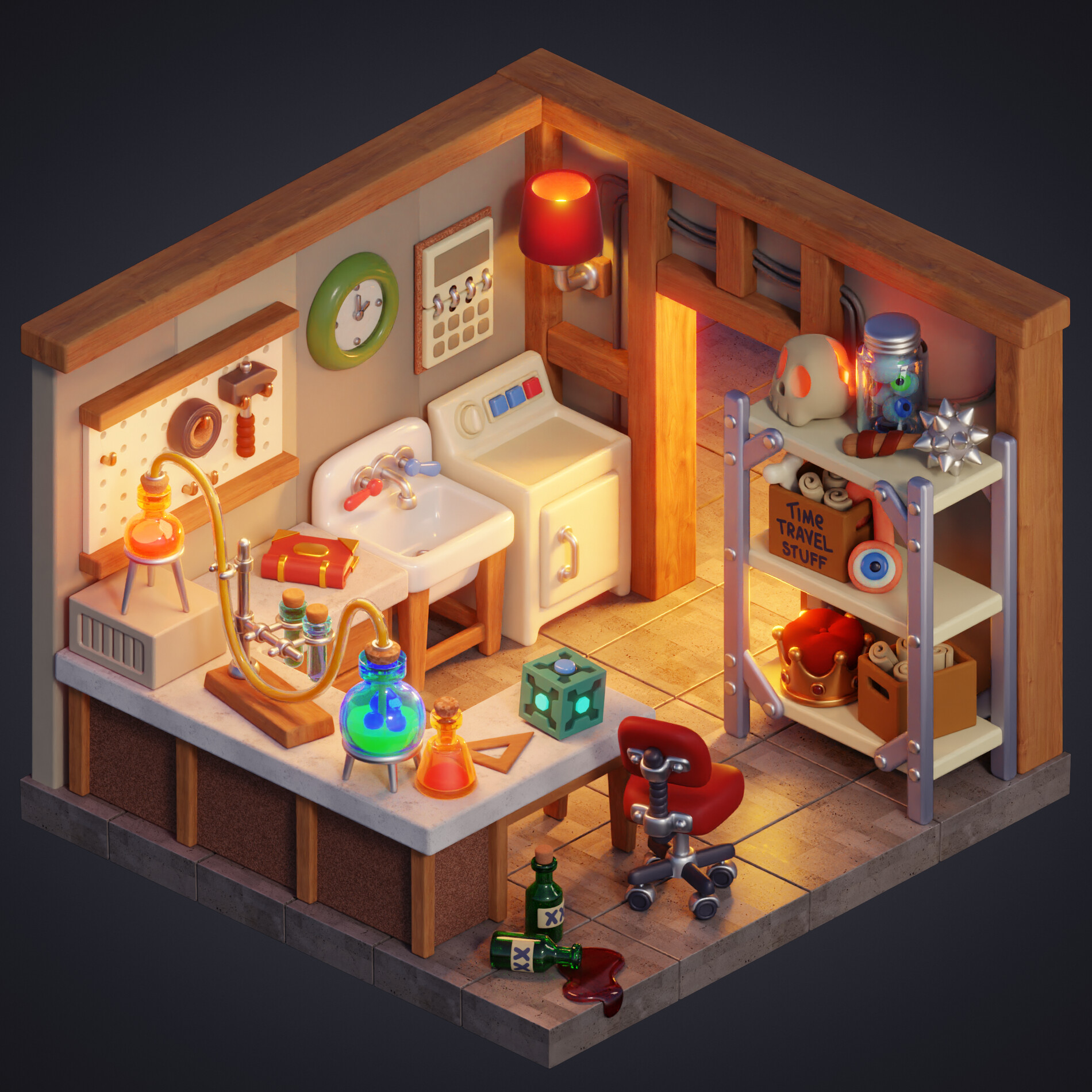 juliestrator-rick-and-morty-garage-final2k.jpg (1900×1900)-花瓣网