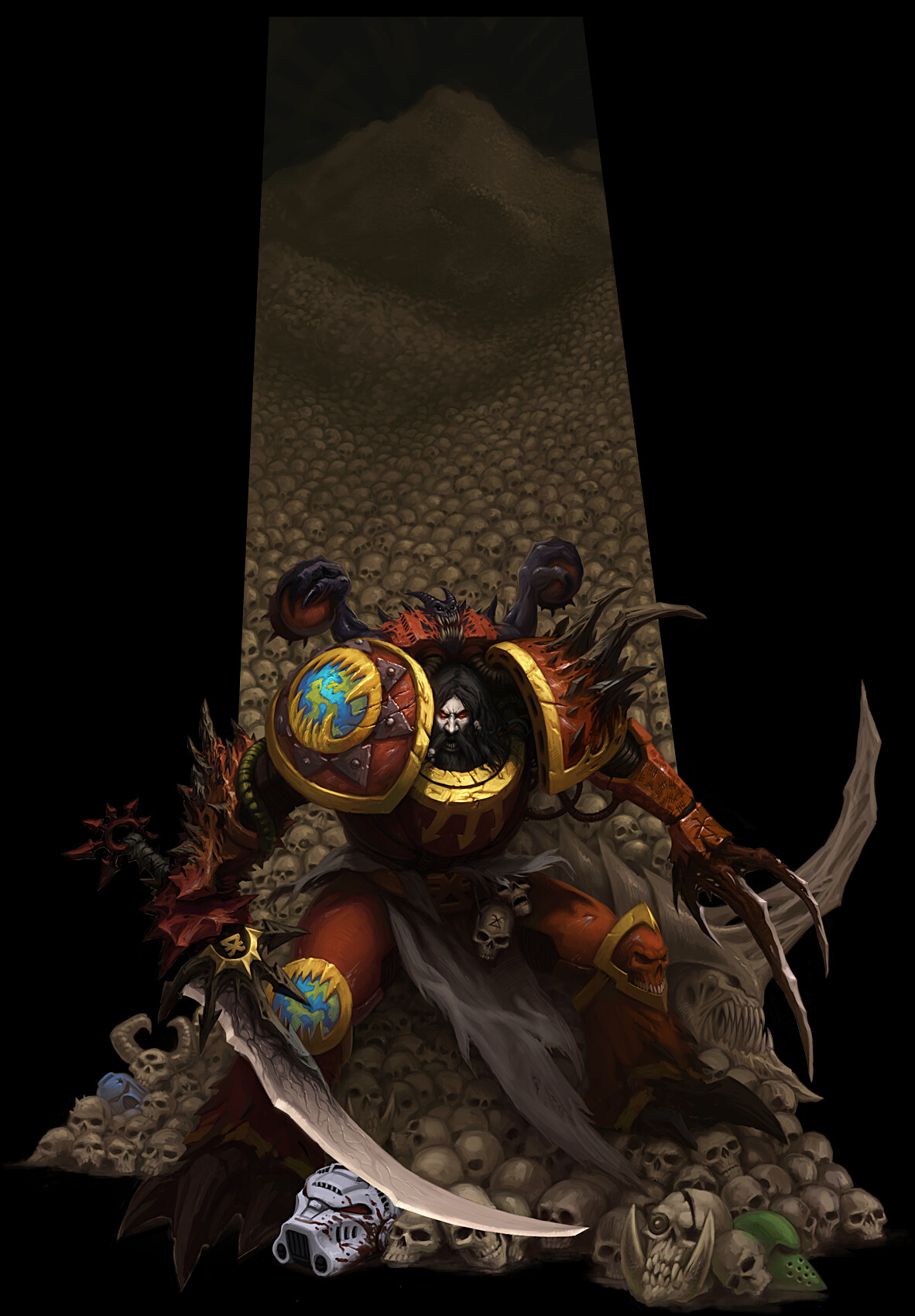 ArtStation - Champion of Khorne