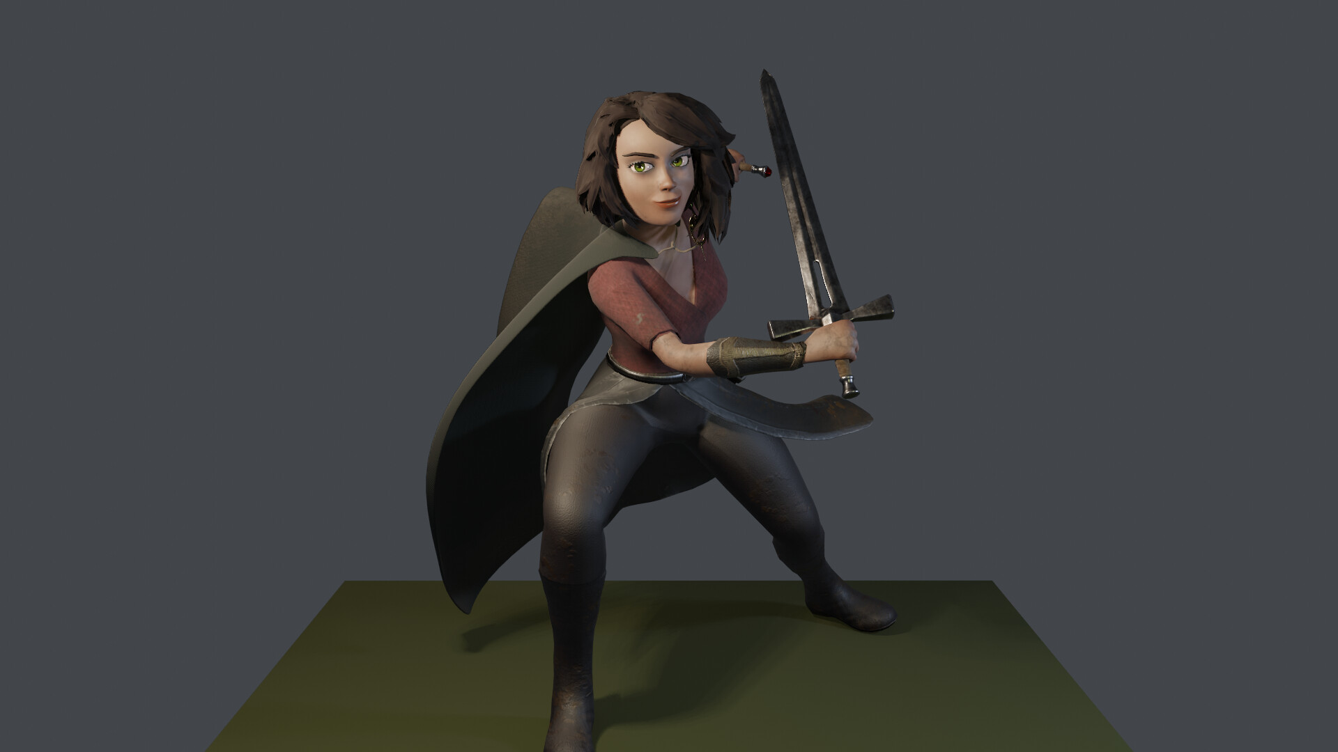 Ben Boyle - Renfri V2 (fan art)