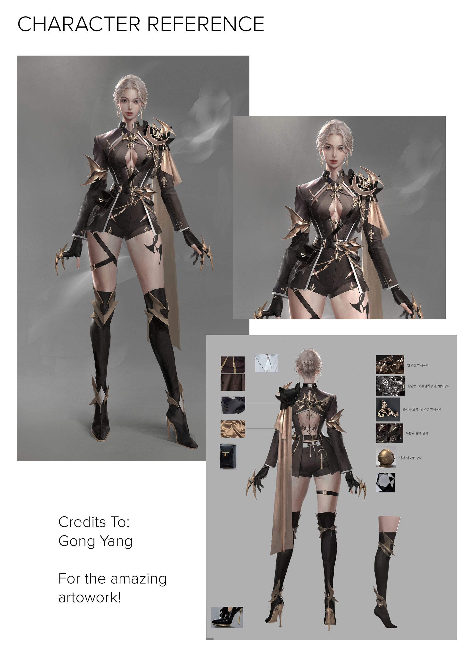 ZHANG XIAOXIN - Devil Moon - 3D Character Render
