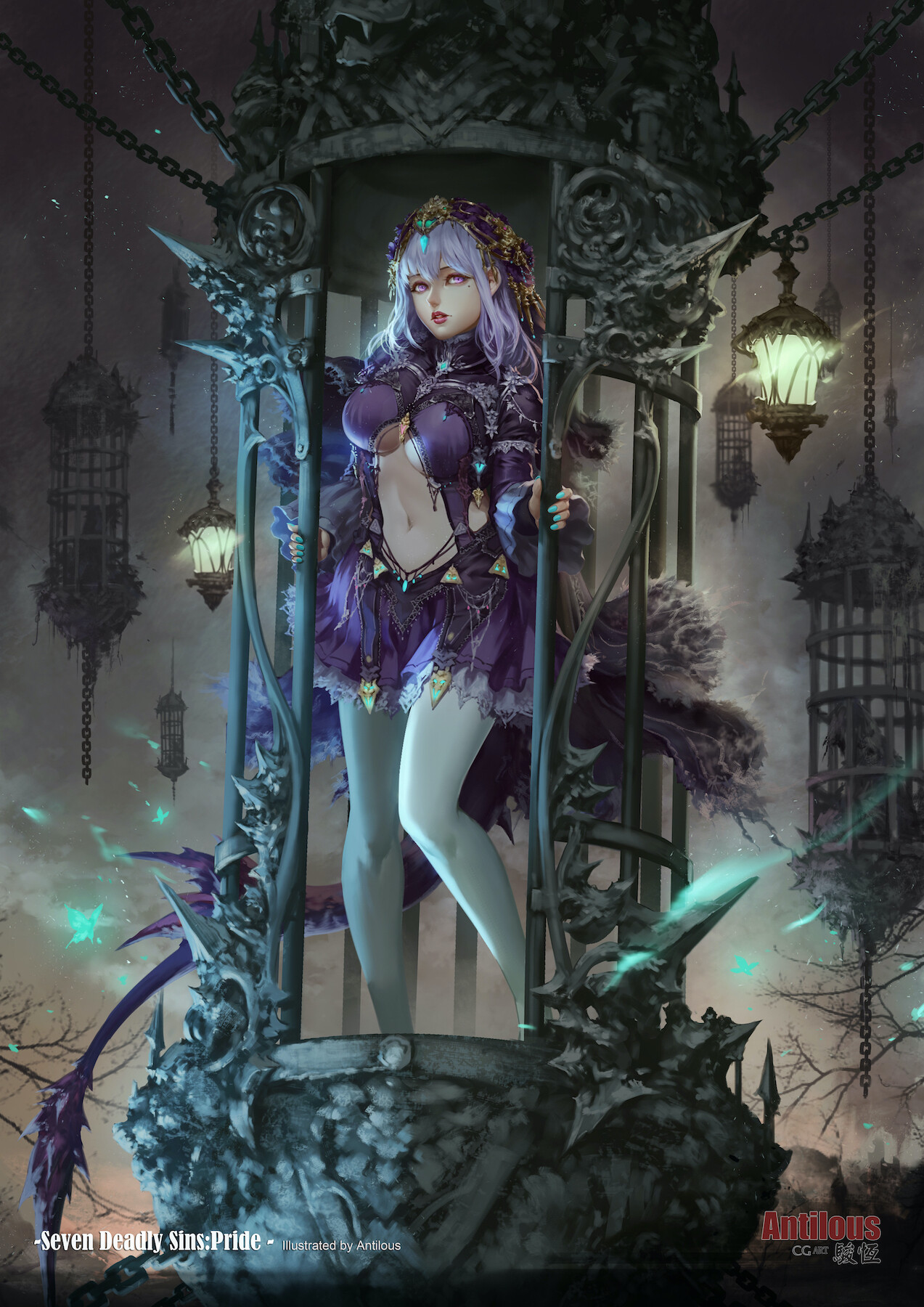 ArtStation - Seven deadly sins Pride