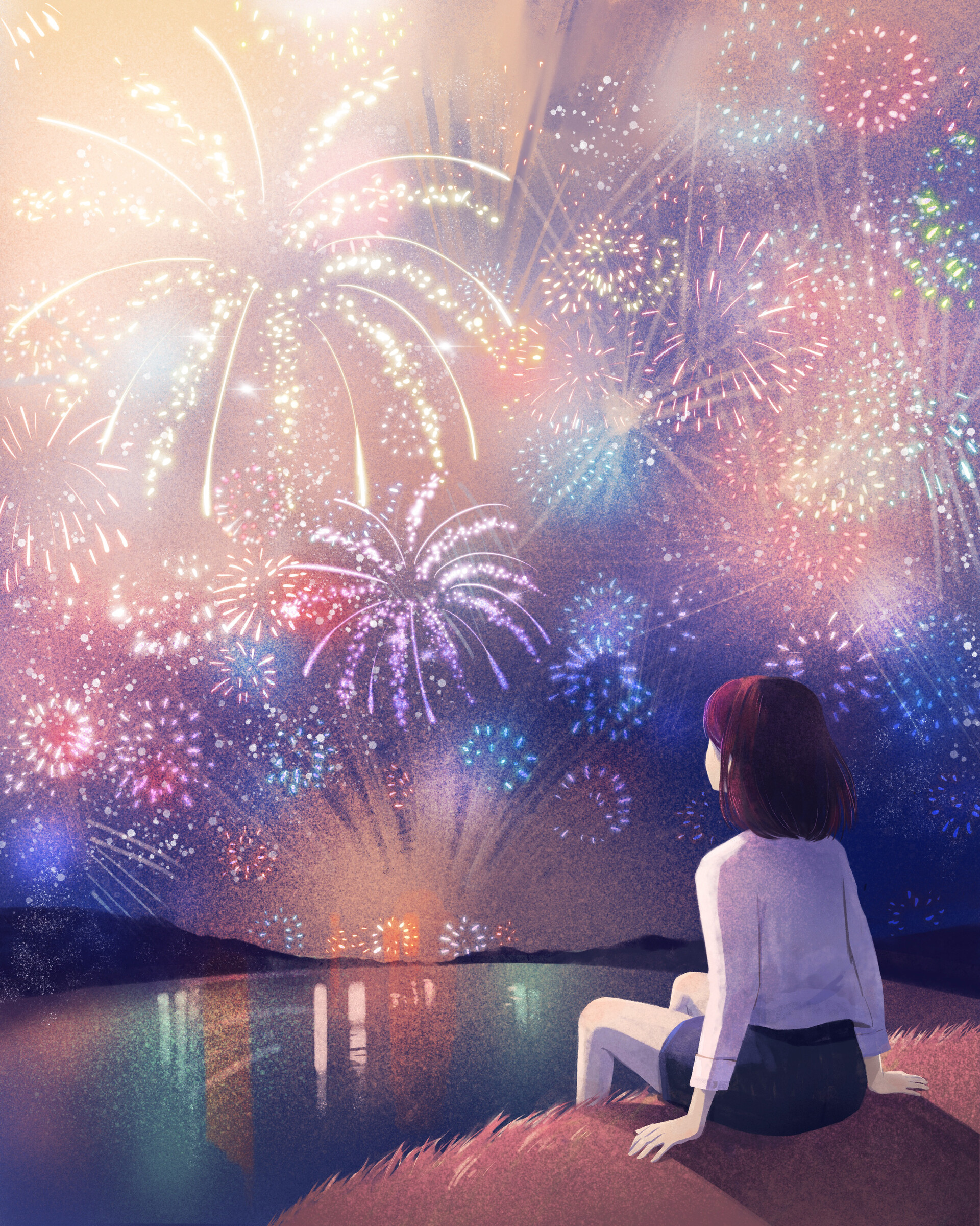 ArtStation - Fireworks