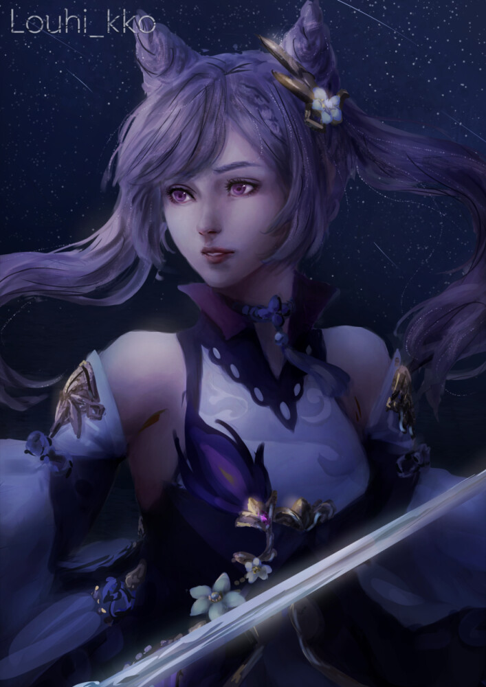 ArtStation - Keqing Genshin Impact