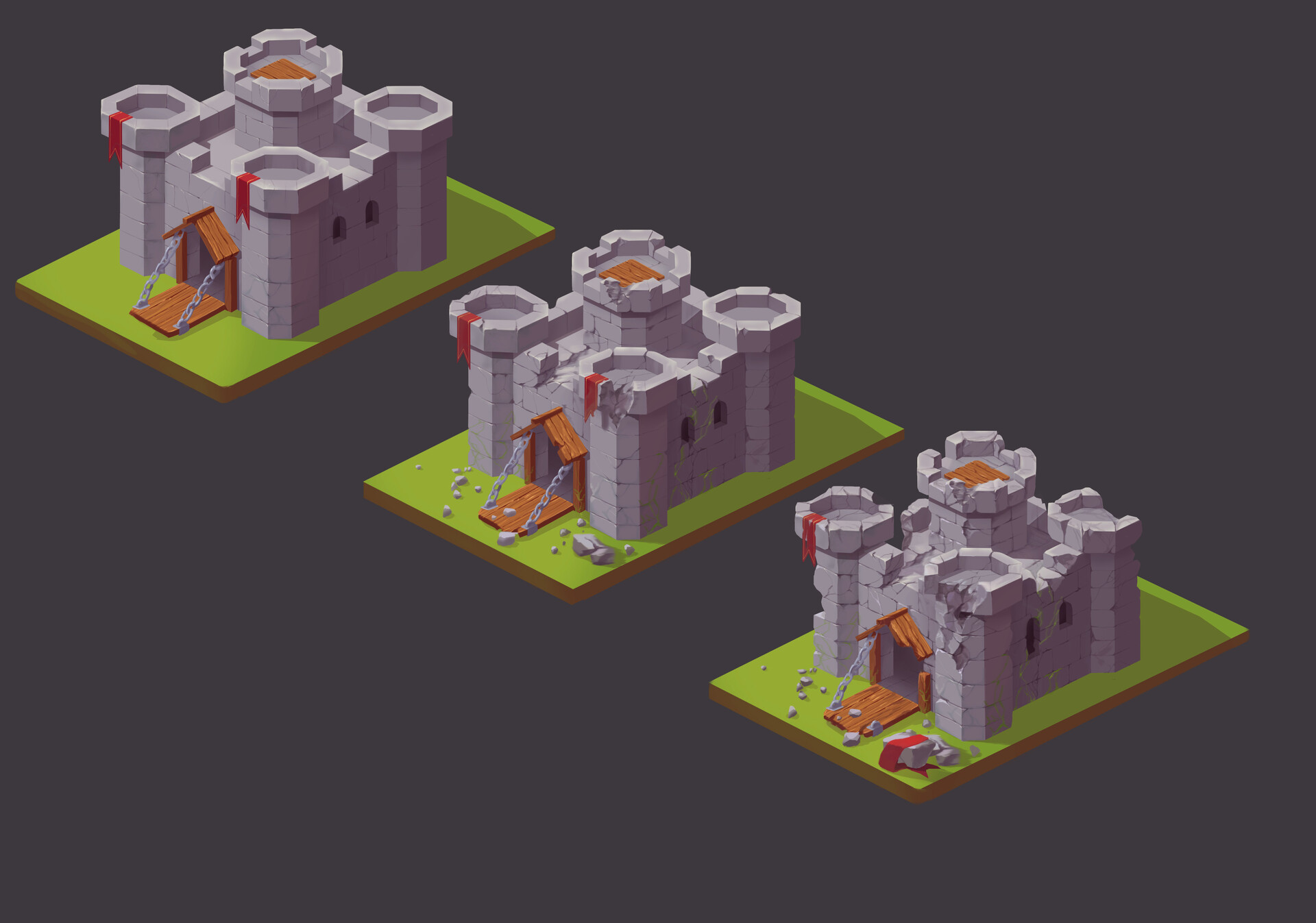 ArtStation - Isometric Fortress