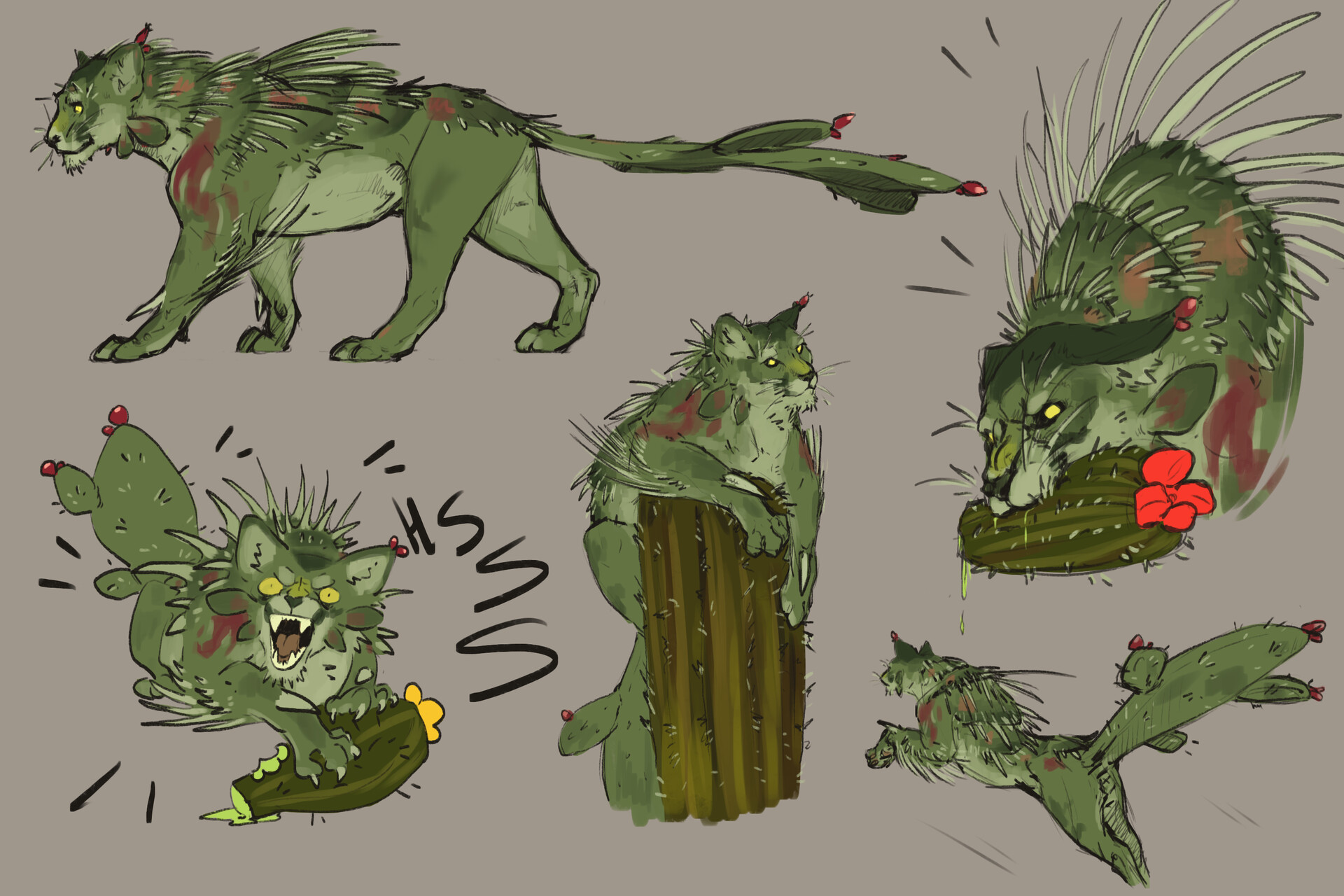 cactus cat cryptid