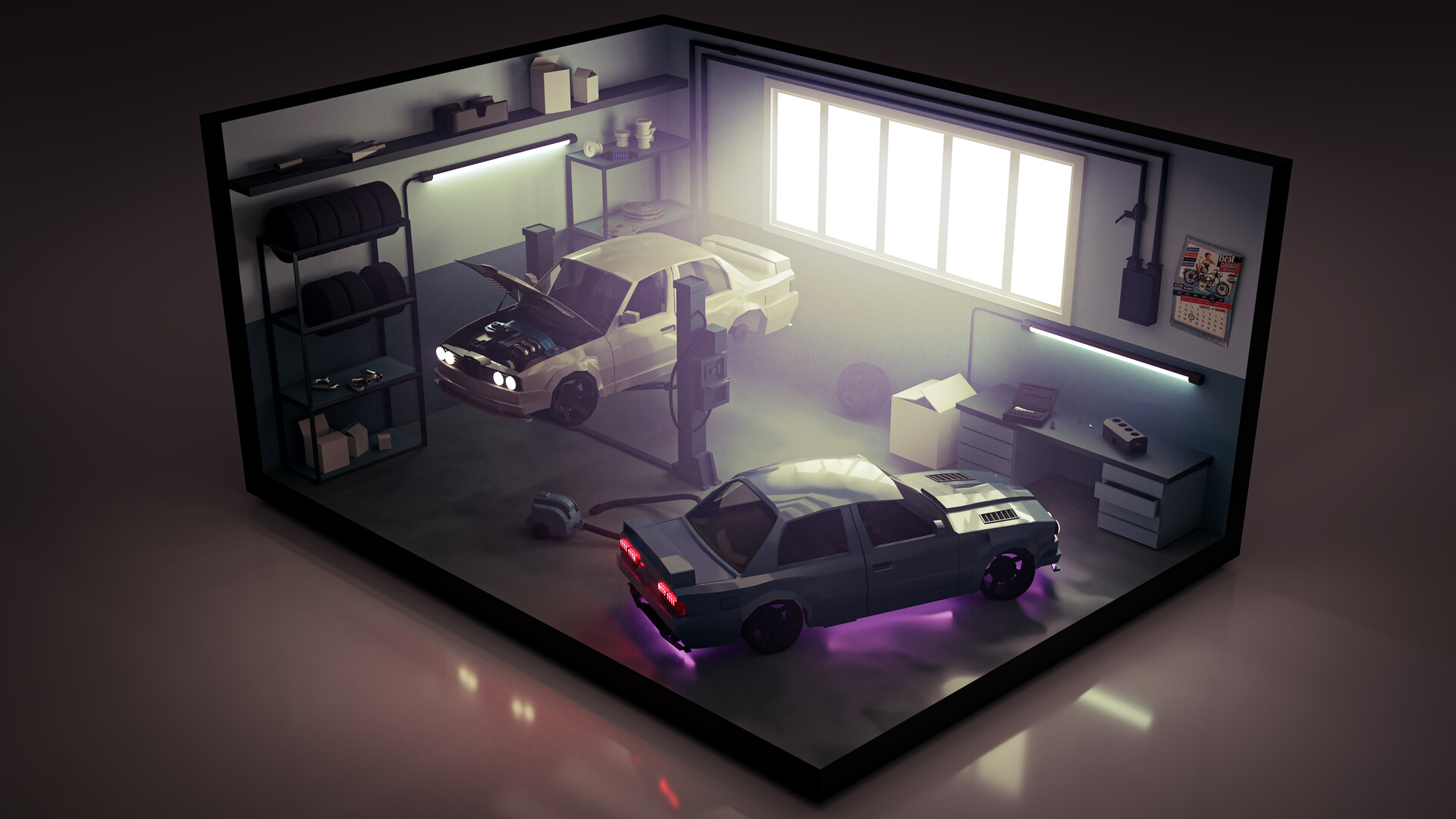 ArtStation - Car Service