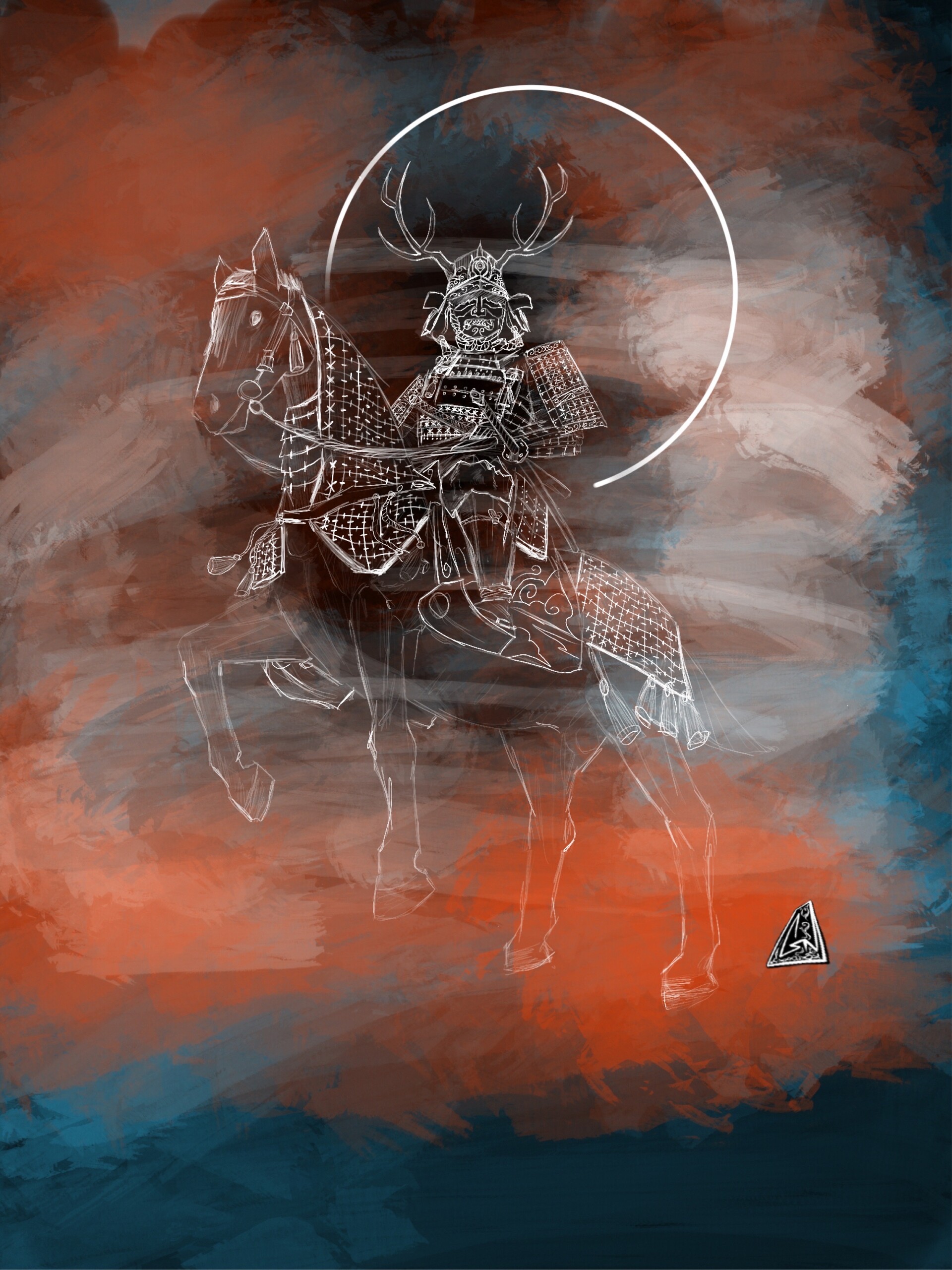 ArtStation - Ghost Samurai