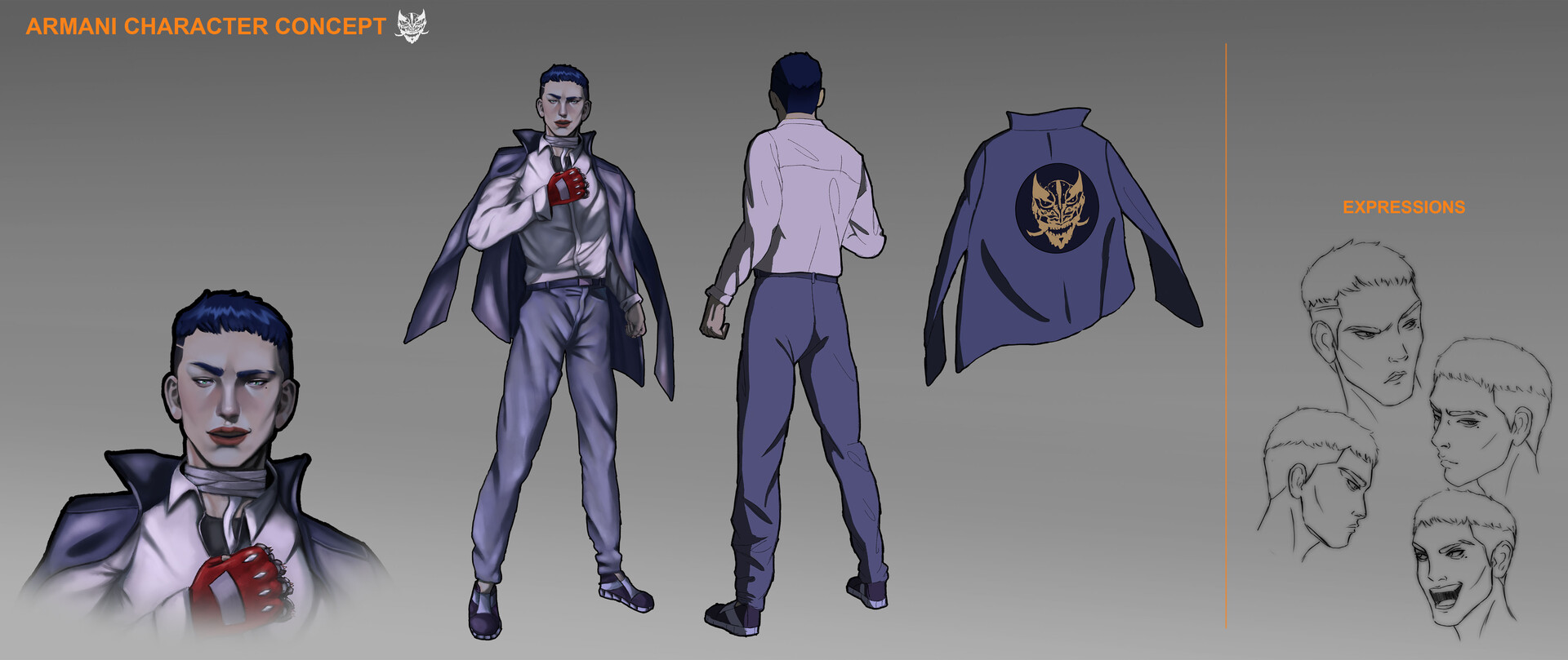 ArtStation - Protagonist " ARMANI" - ENCORE