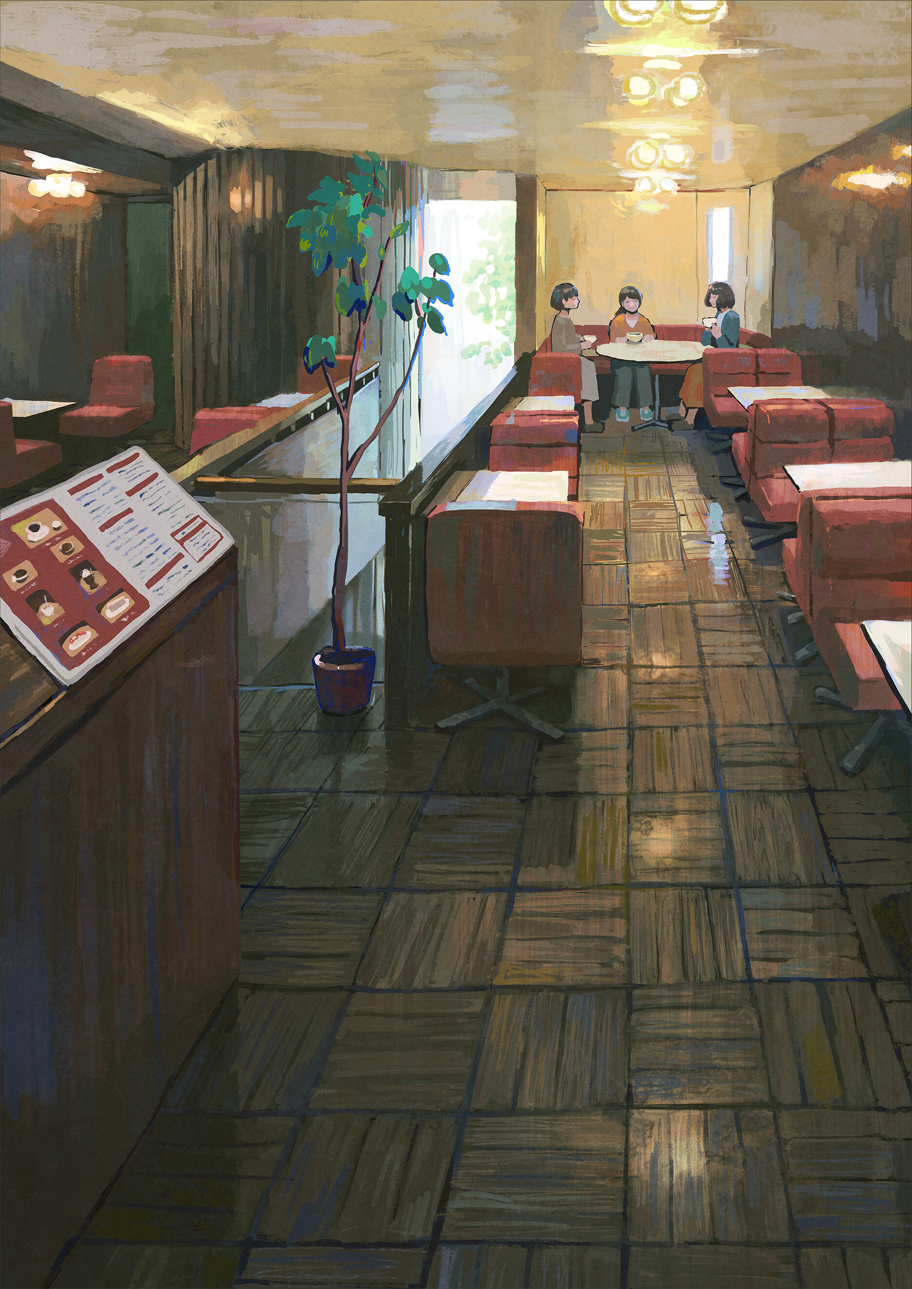 ArtStation - Cafe