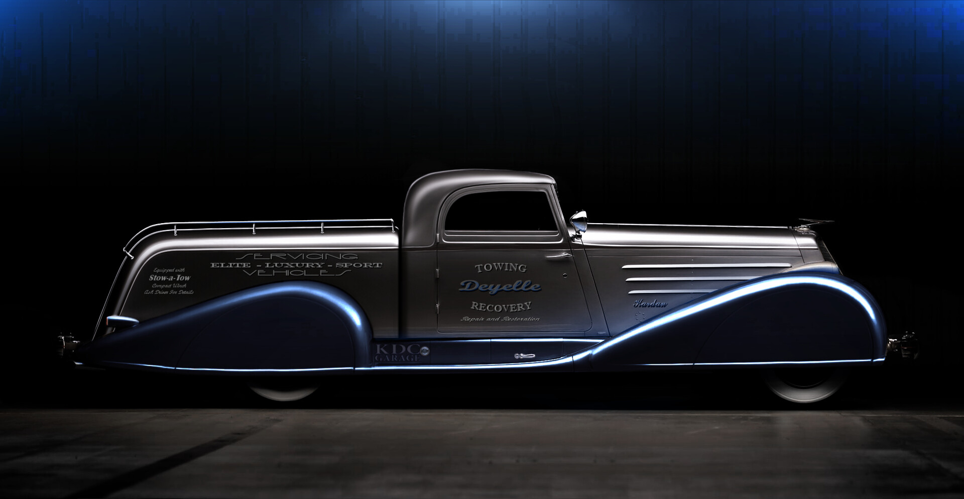 ArtStation - Duesenberg Tow Truck