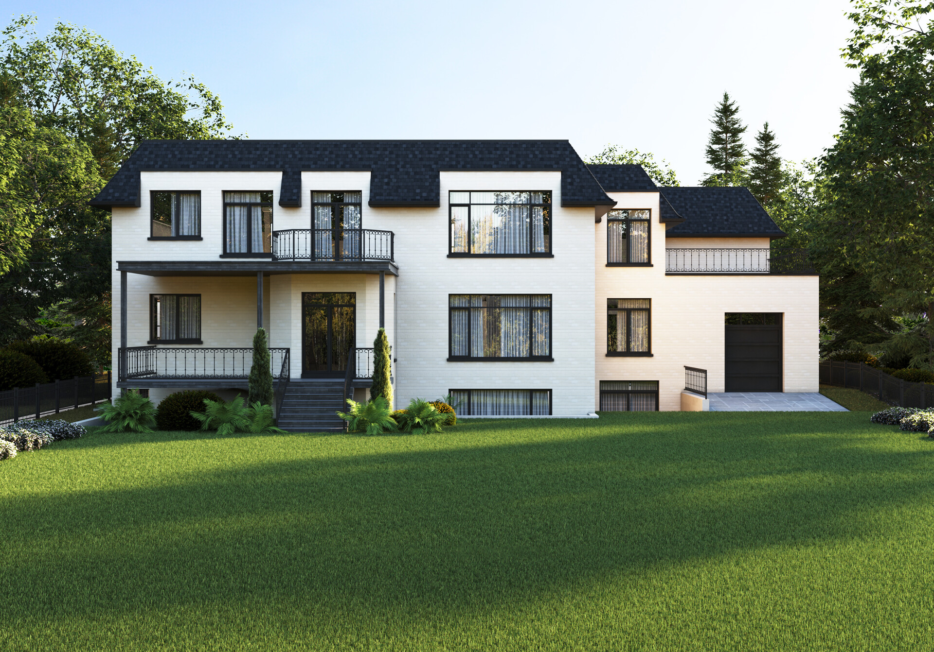 ArtStation - Exterior house design in CANADA