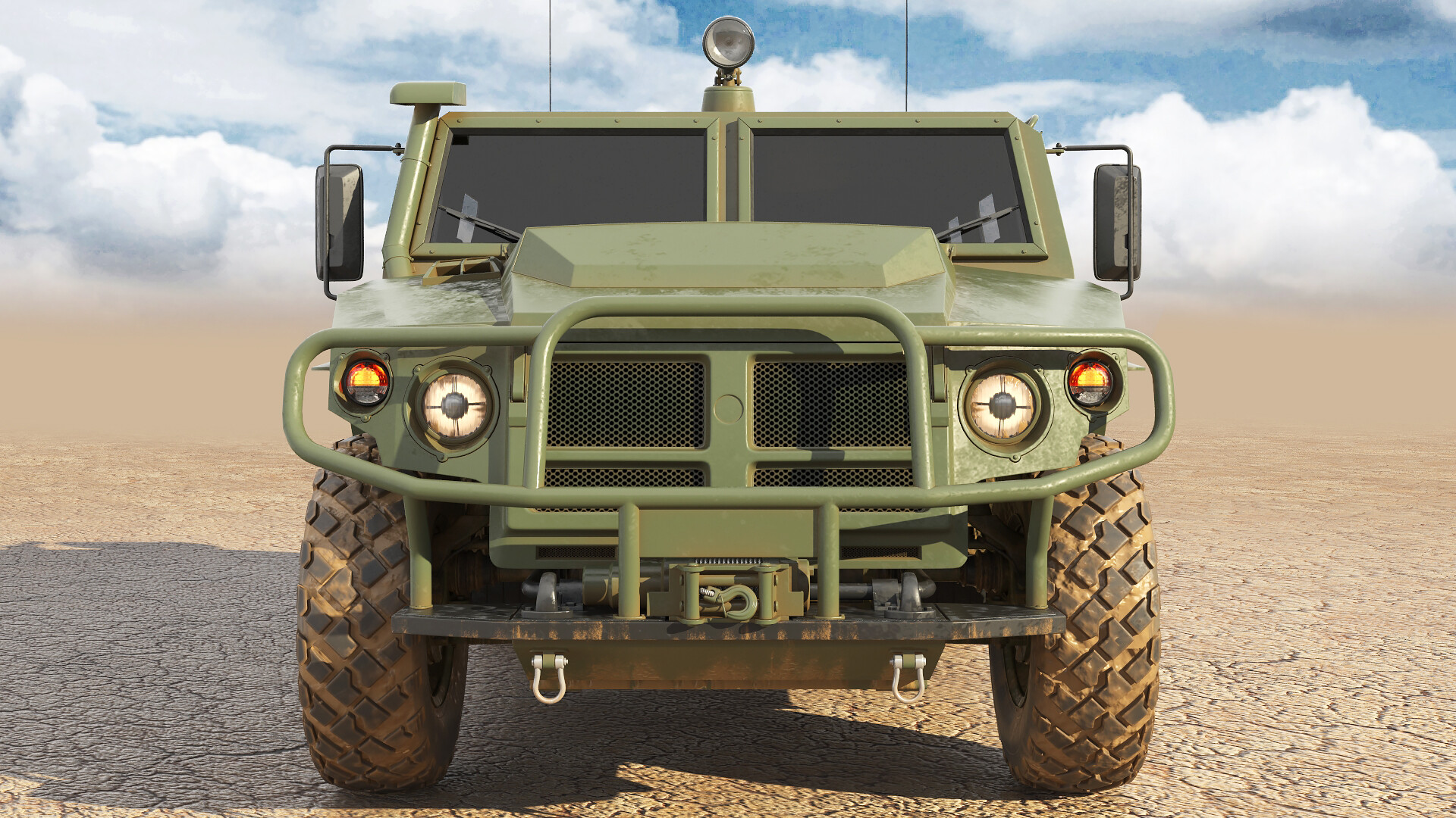 ArtStation - GAZ-2330 Tiger HMTV