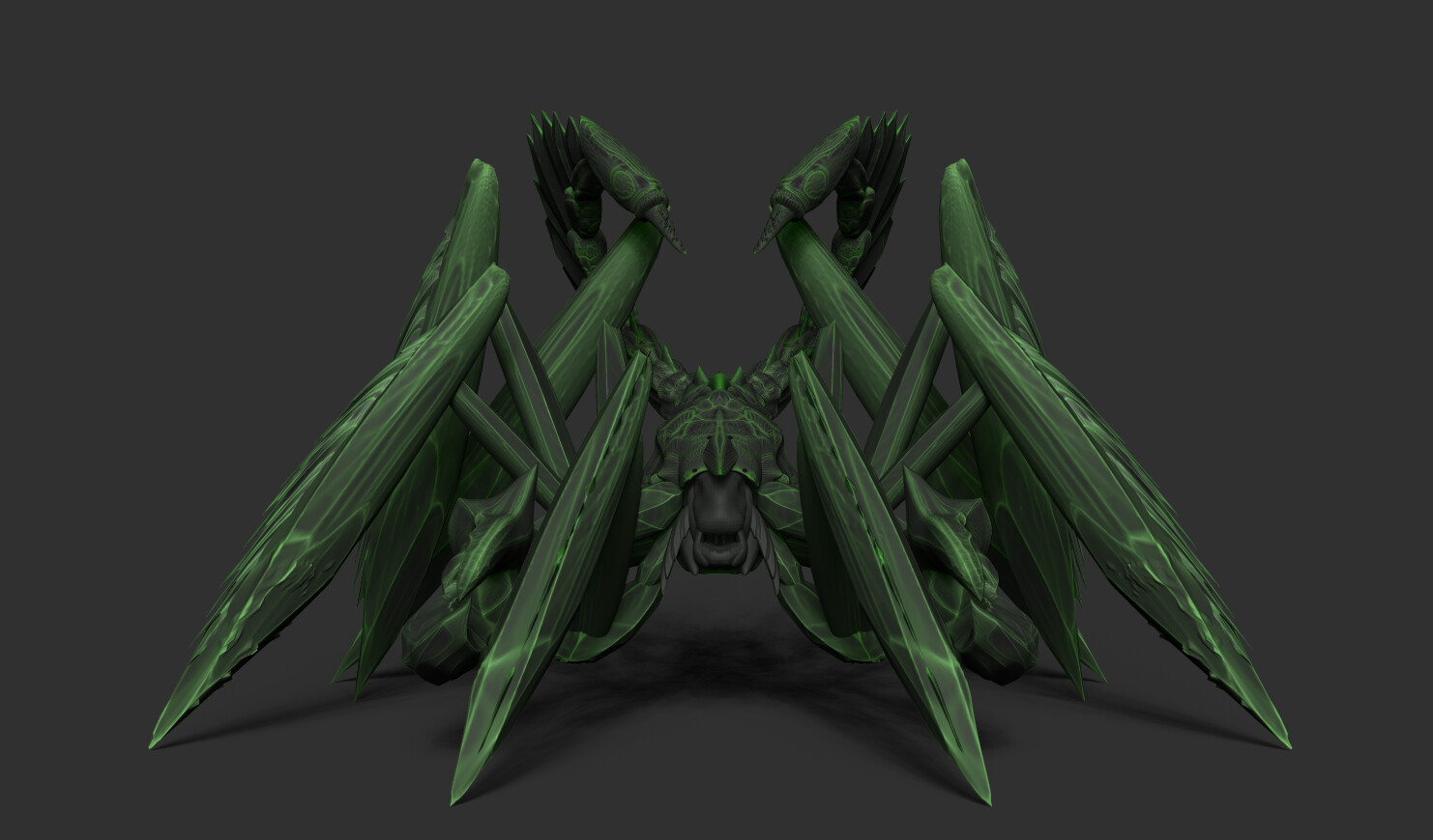 ArtStation - Scorpion Spider Creature Concept