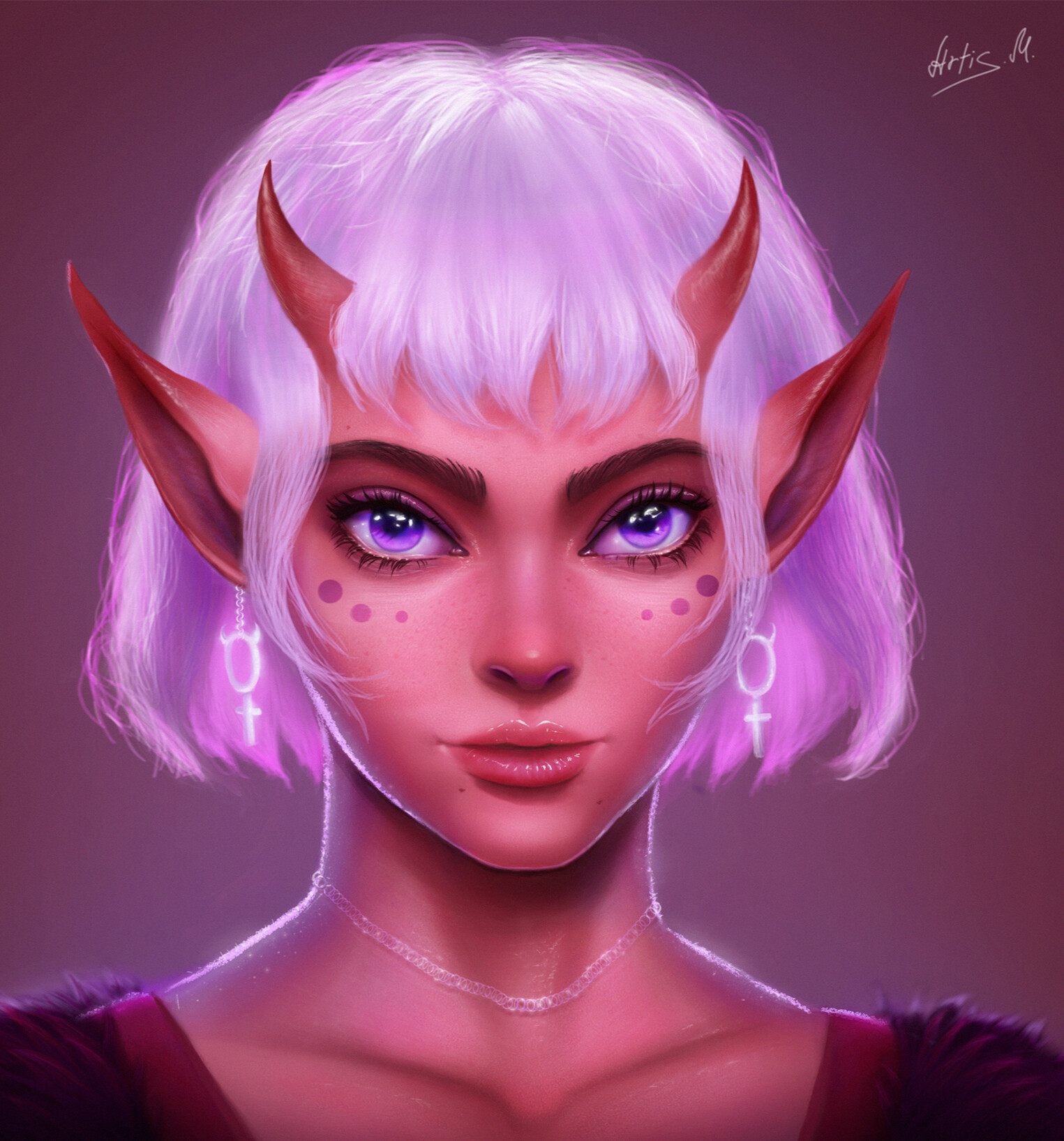 ArtStation - Devil girl