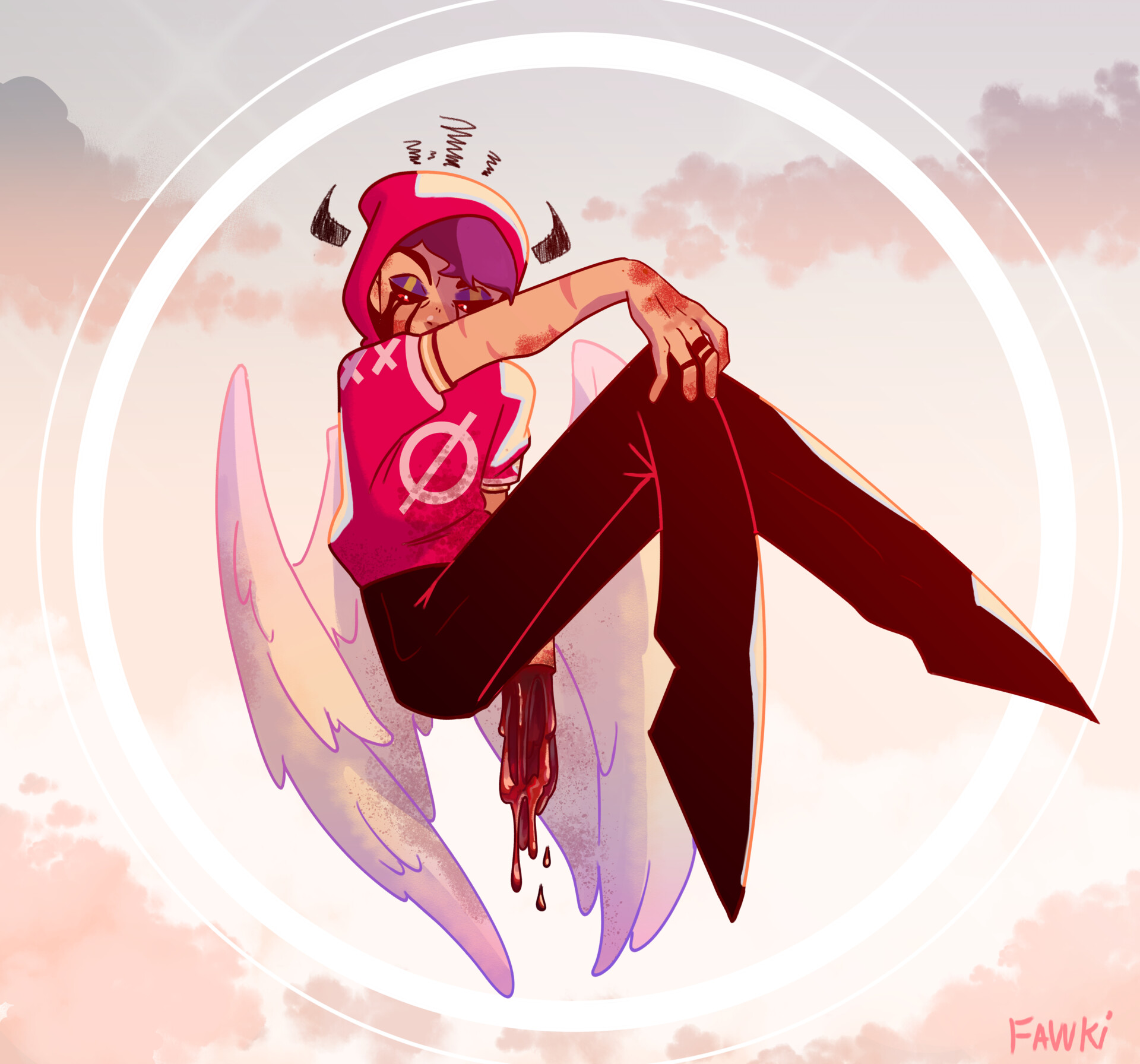 ArtStation - fallen angel