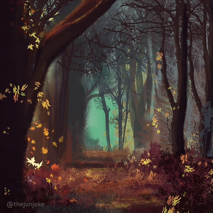 ArtStation - Enchanted Forest