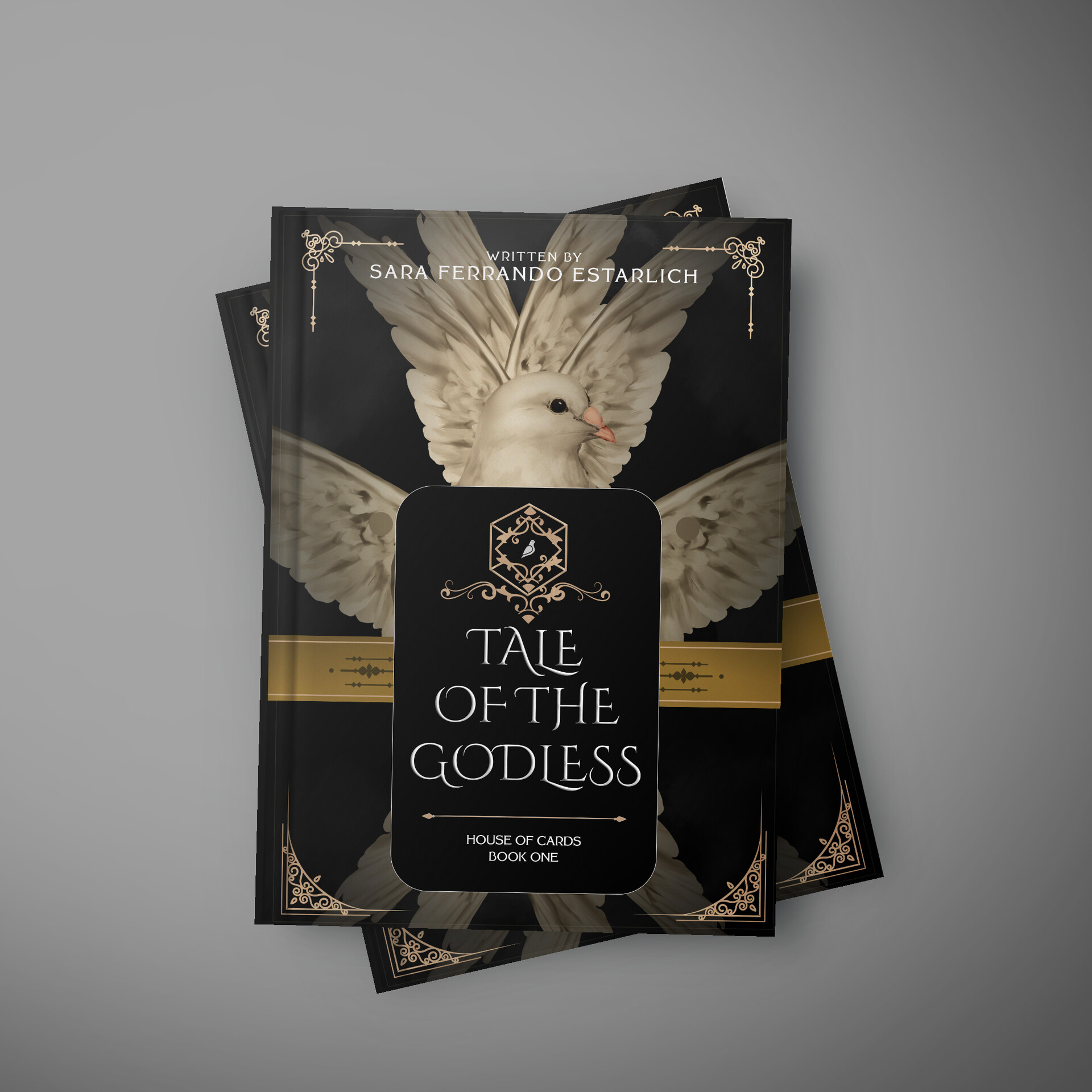 ArtStation - Book Cover for "Tale of The Godless"