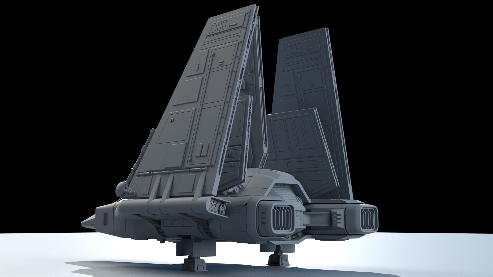 Andrew Majewski - Cygnus Spaceworks XG-1 "Star Wing" Assault Gunboat