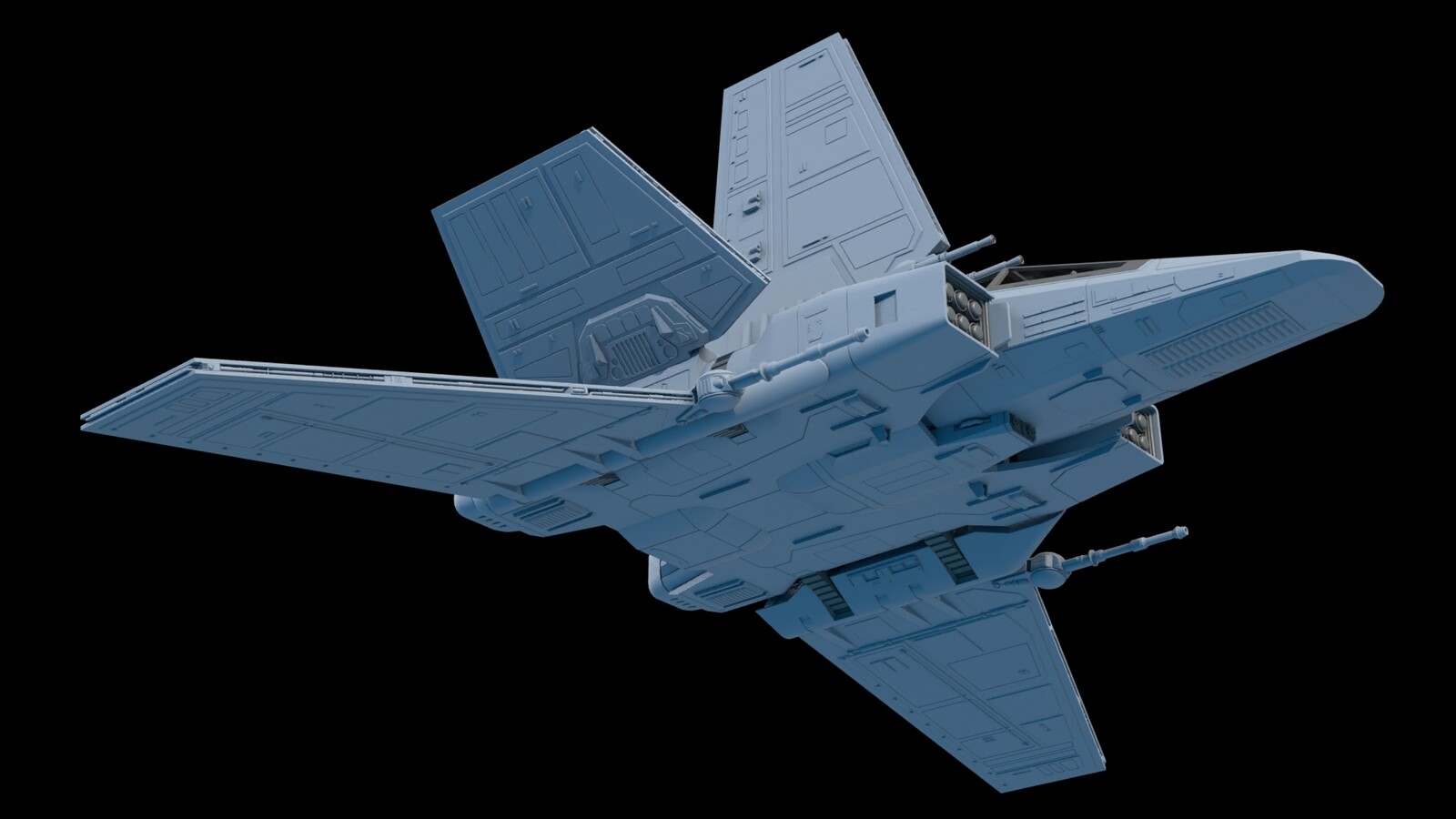 Andrew Majewski - Cygnus Spaceworks XG-1 "Star Wing" Assault Gunboat