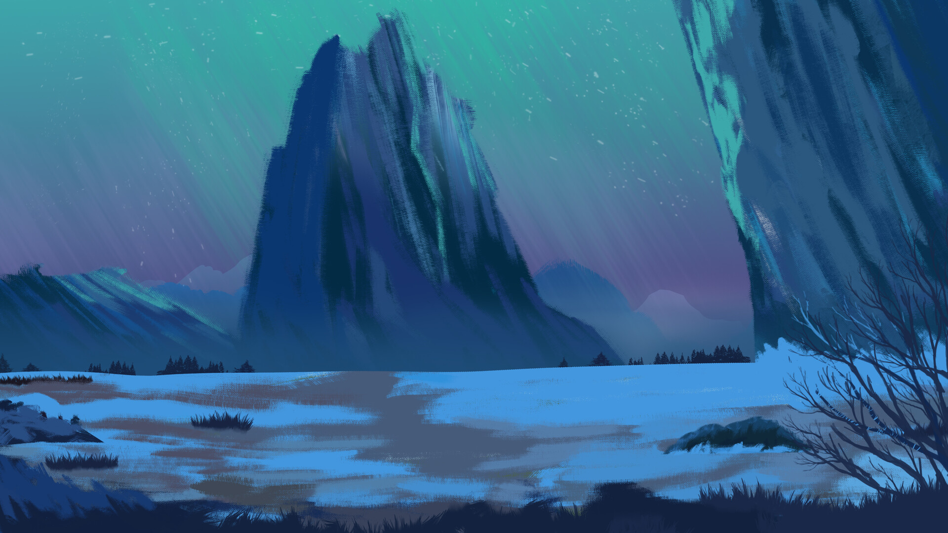 ArtStation - Moutain