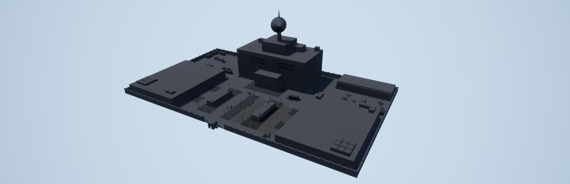 ArtStation - Research labs 3D level design (2021)