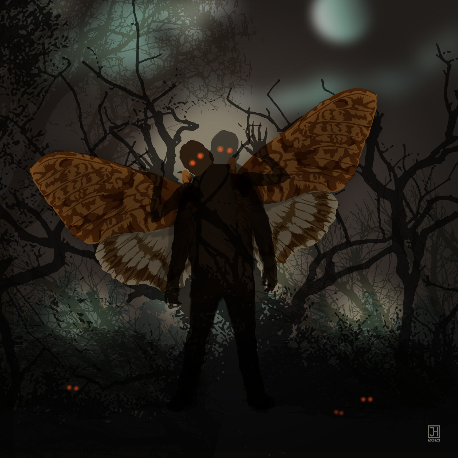 ArtStation - The Mothman