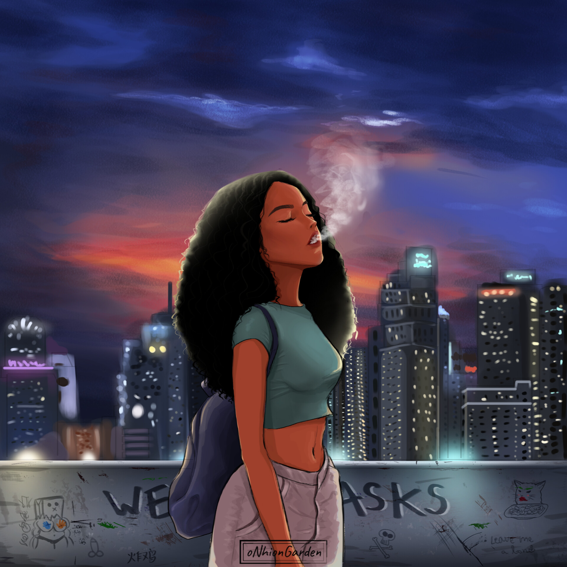 ArtStation - CHILL NIGHT