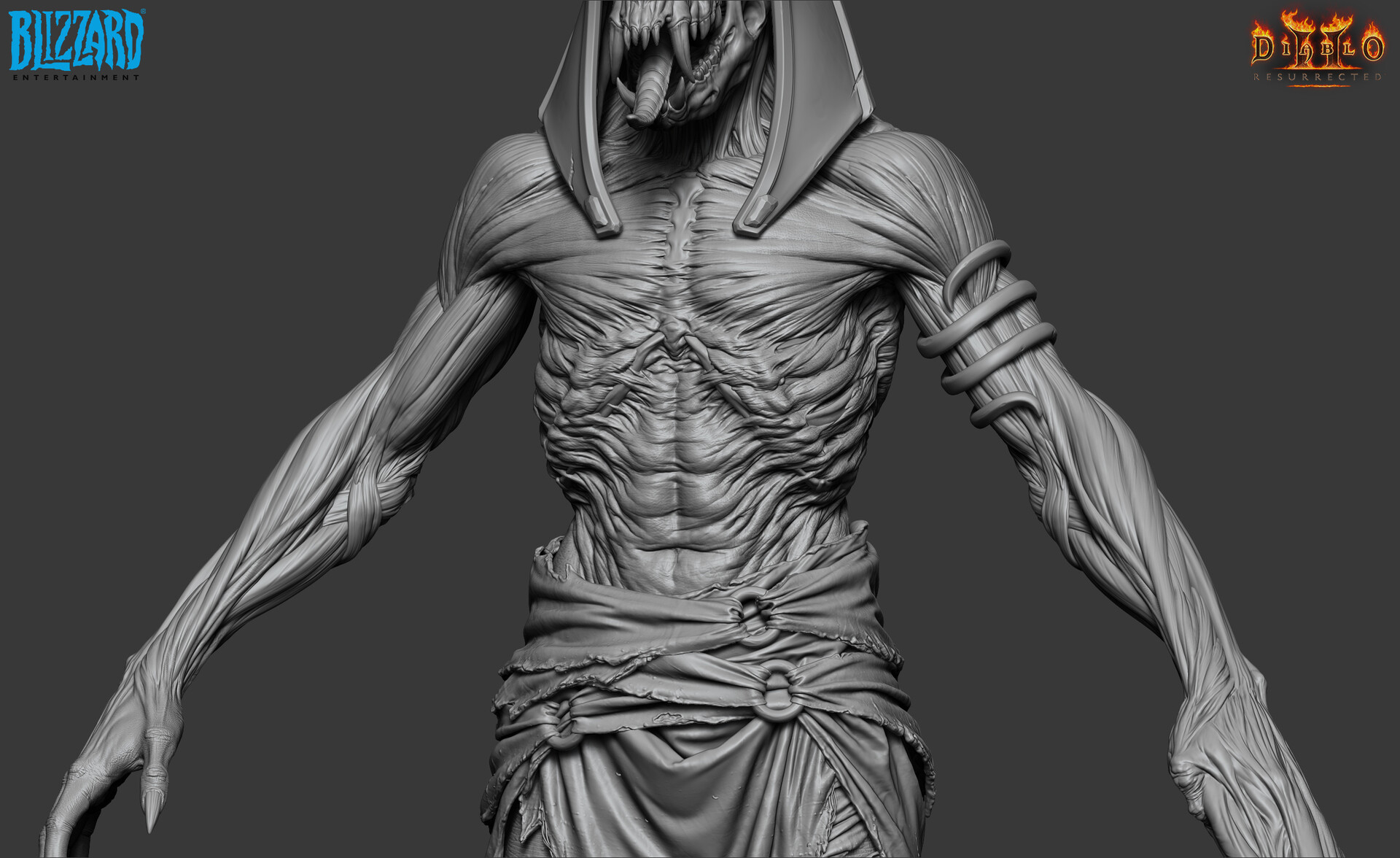 Diablo ® II: Resurrected — Greater Mummy — Radament by Eugene ...