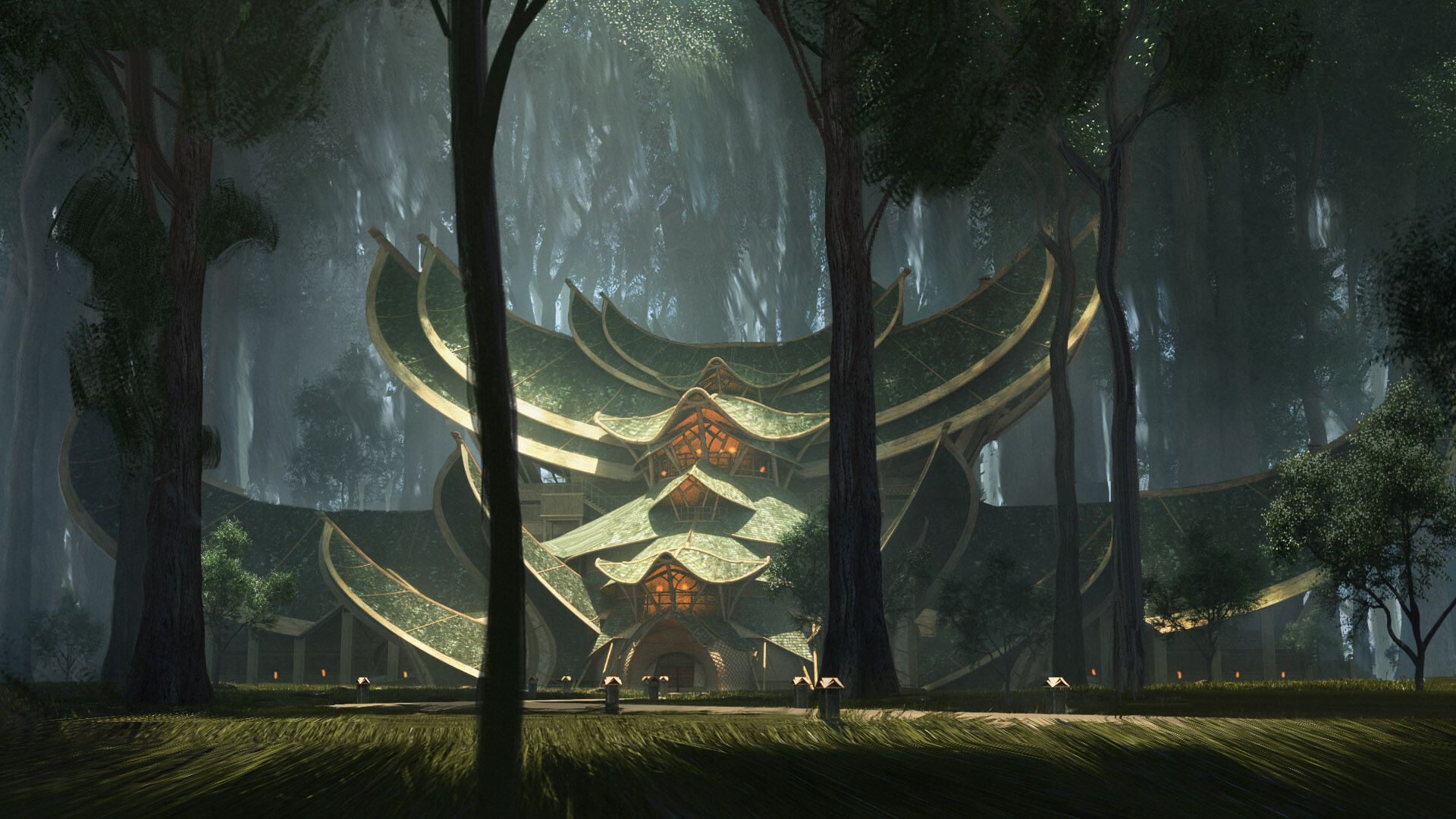 ArtStation - Forest Temple