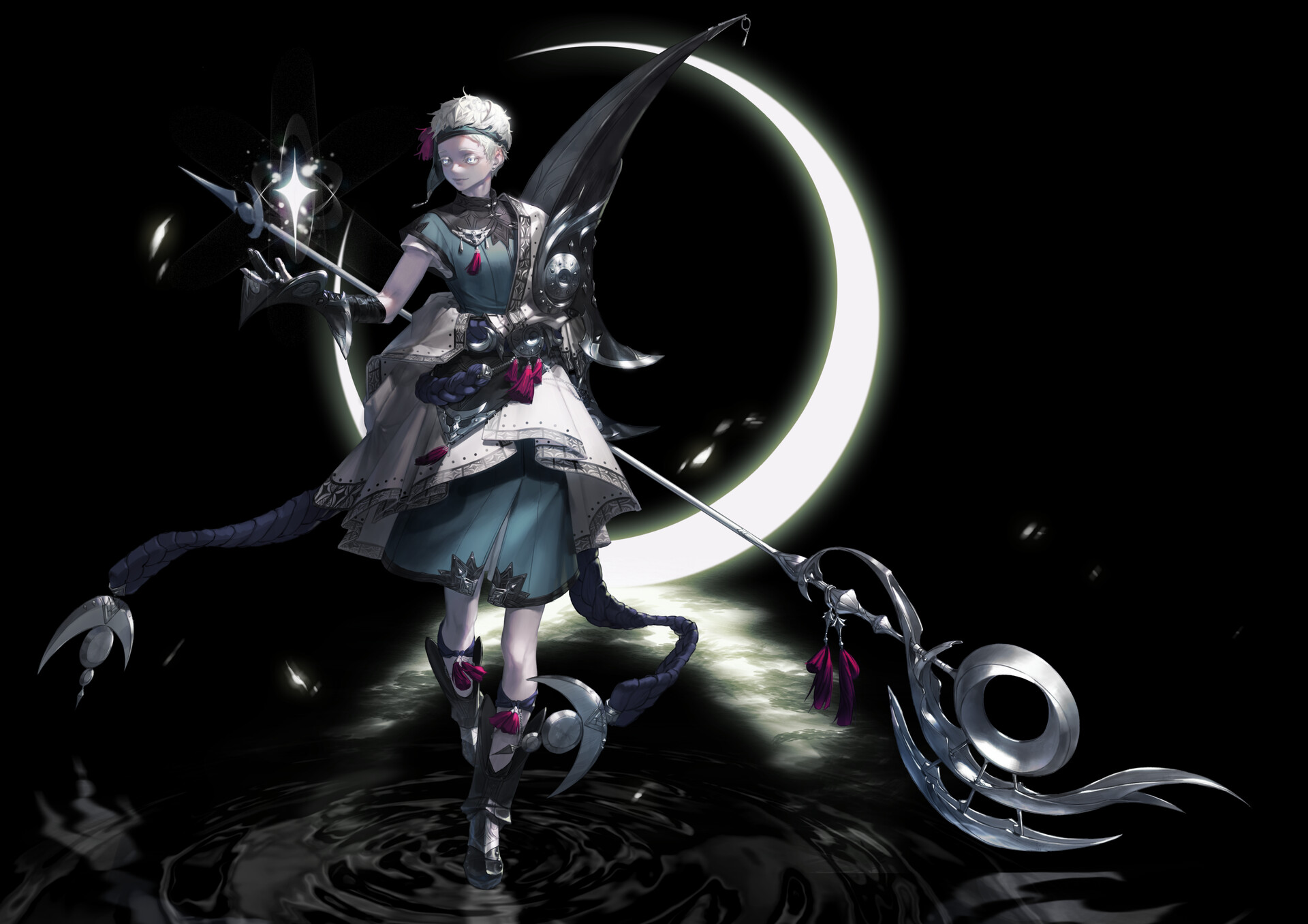 ArtStation - Crescent sorcerer