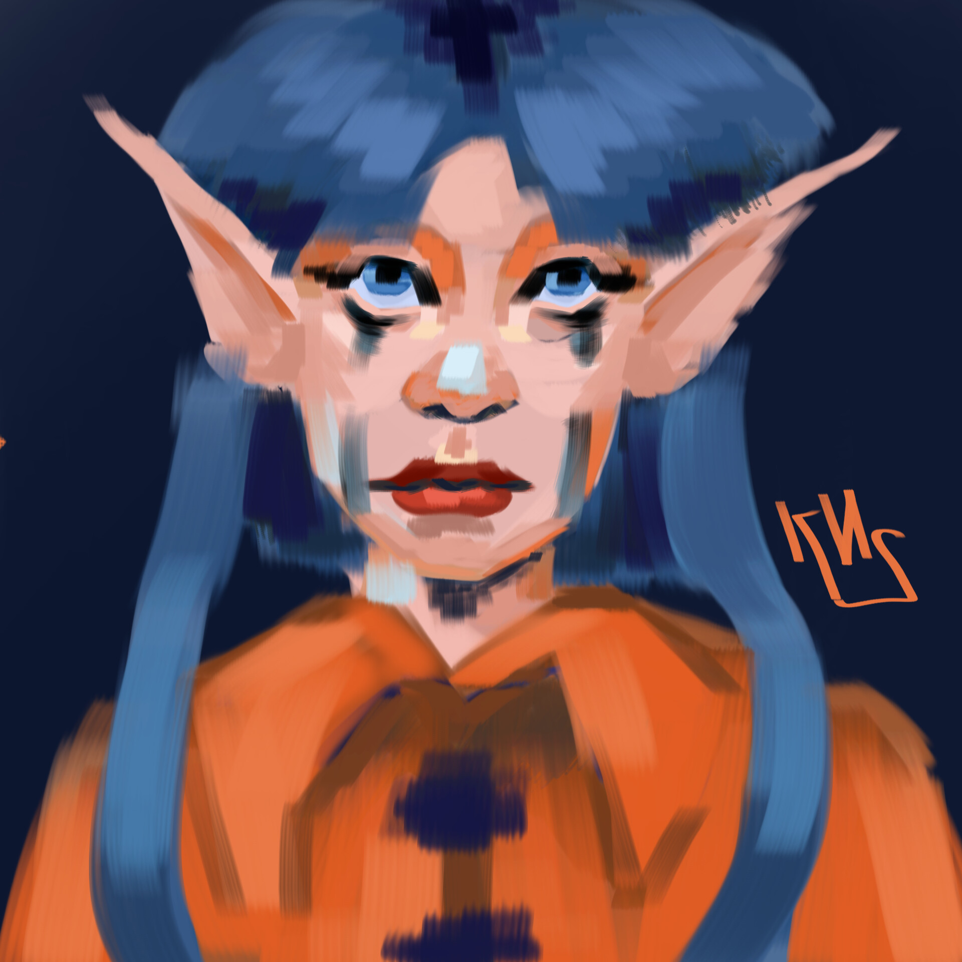 ArtStation - the crying elf