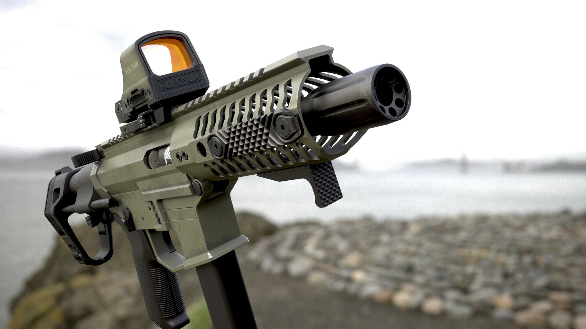 ArtStation - UDP-9