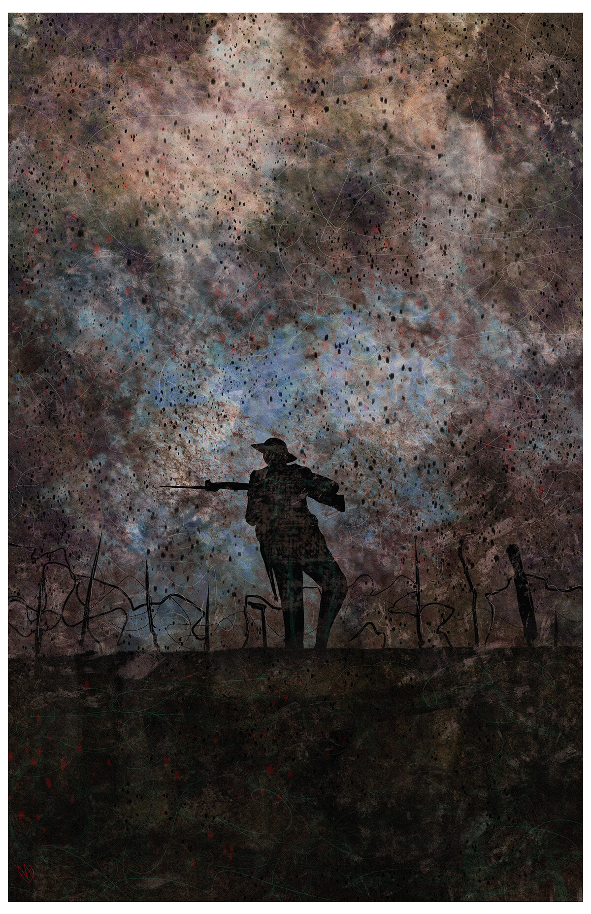 ArtStation - WORLD WAR I PAINT STUDY