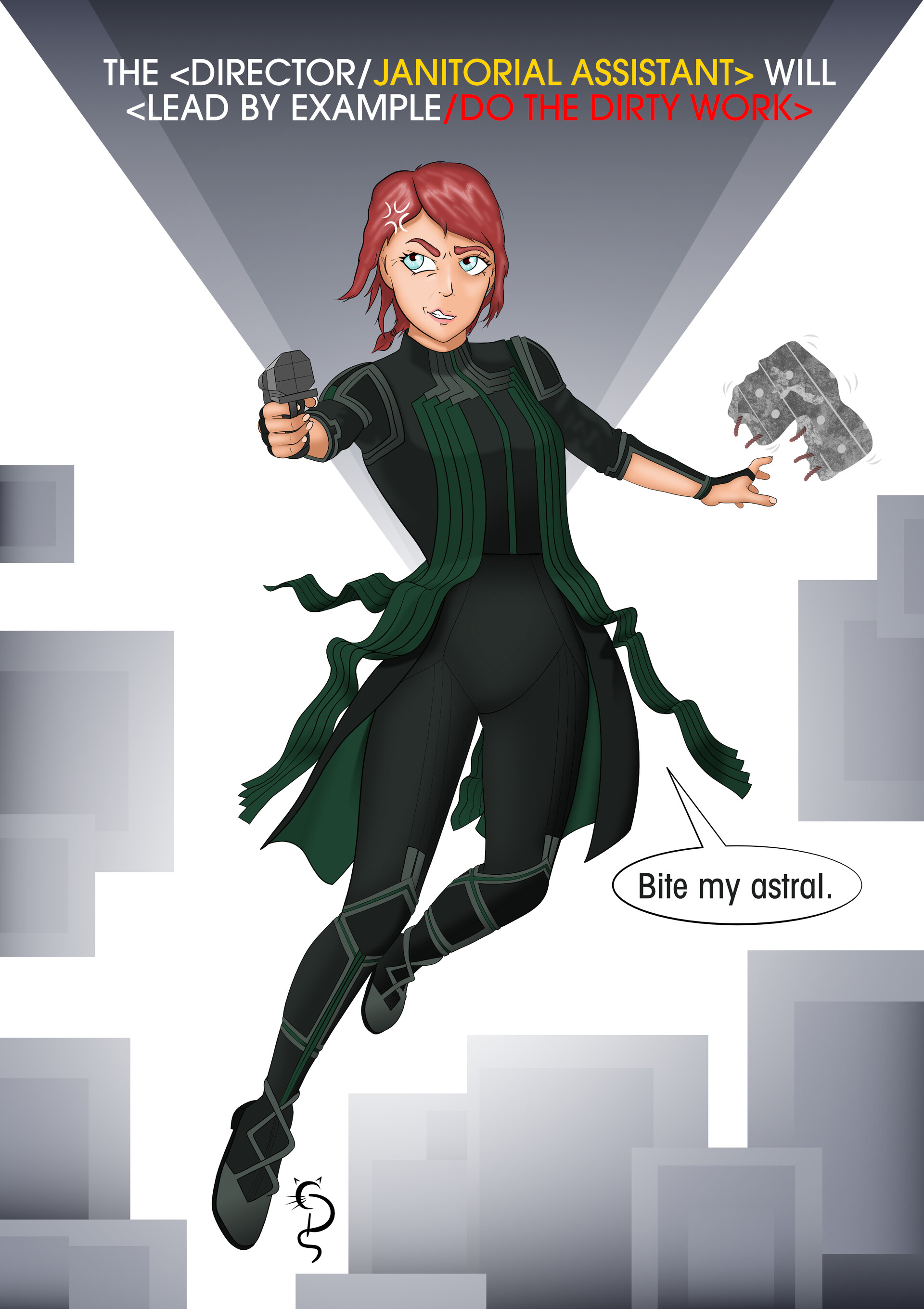 ArtStation - The Director/Janitorial Assistant