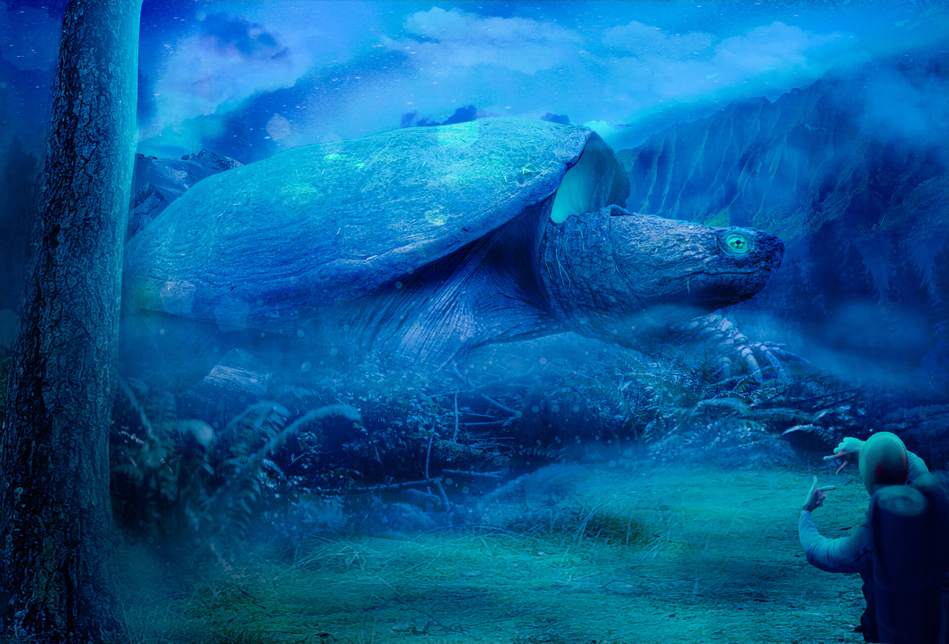 ArtStation - Jurassic turtle