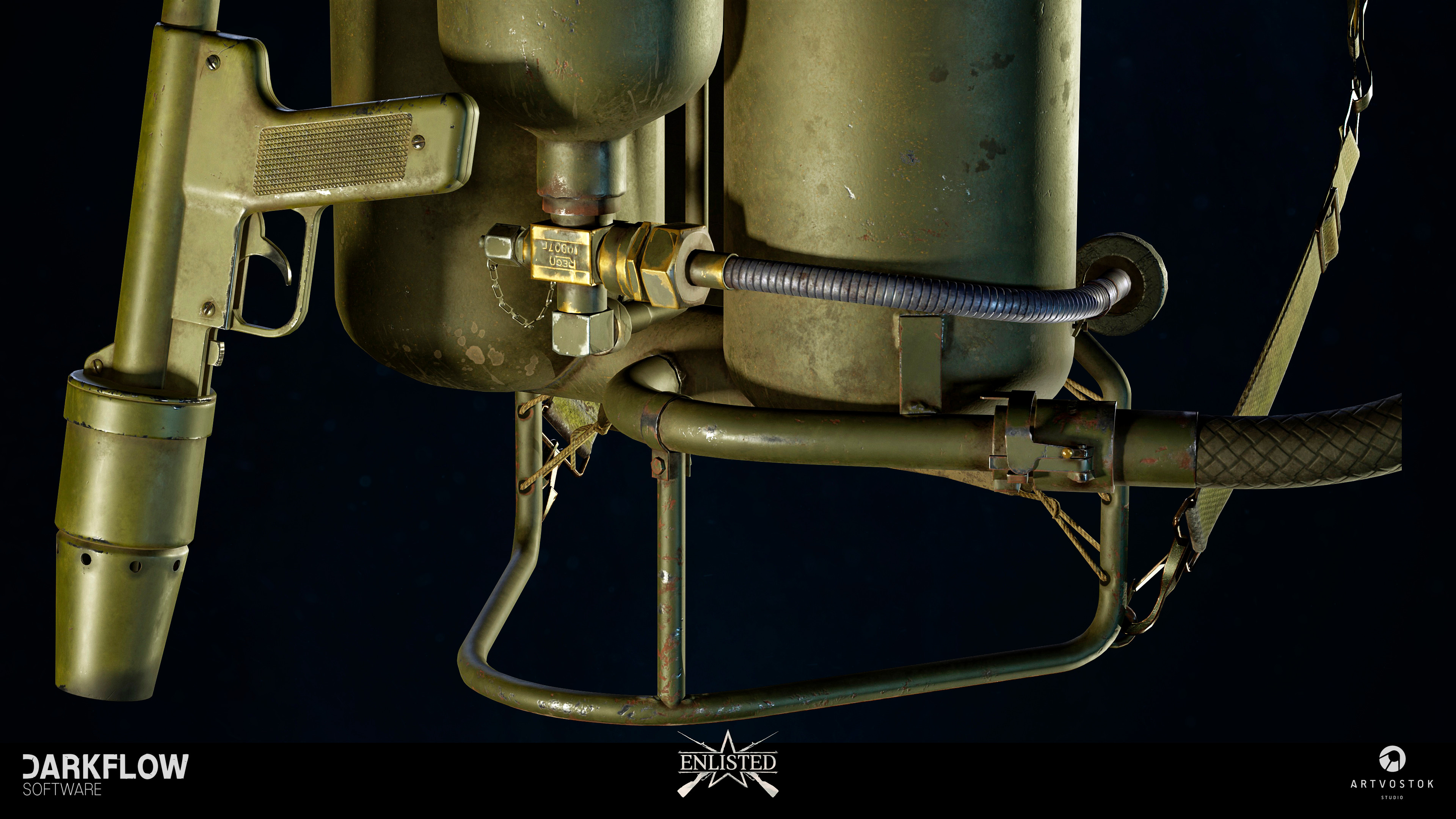 ARTVOSTOK STUDIO - Enlisted - m2_flamethrower