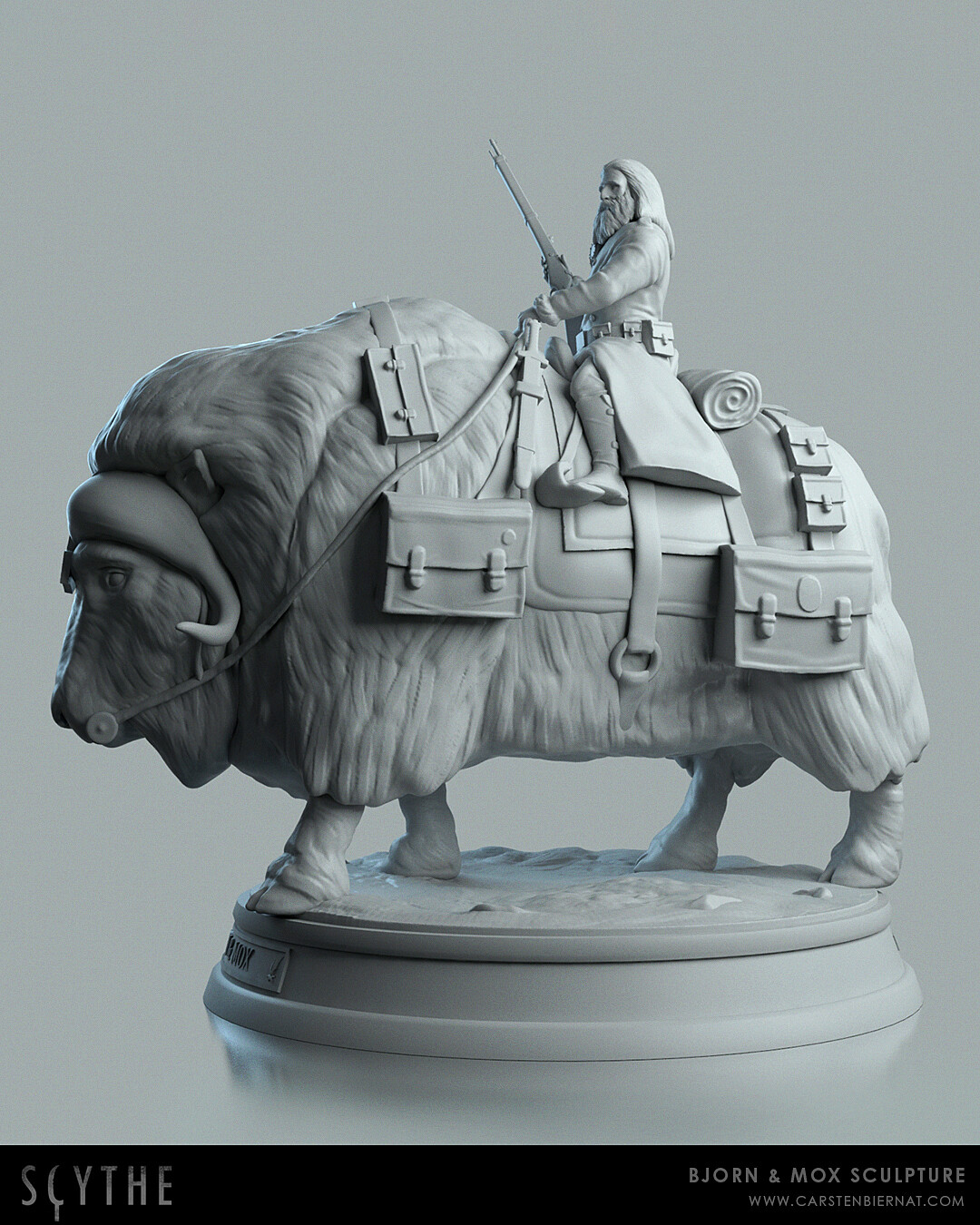 Carsten Biernat - Bjorn and Mox-Sculpture