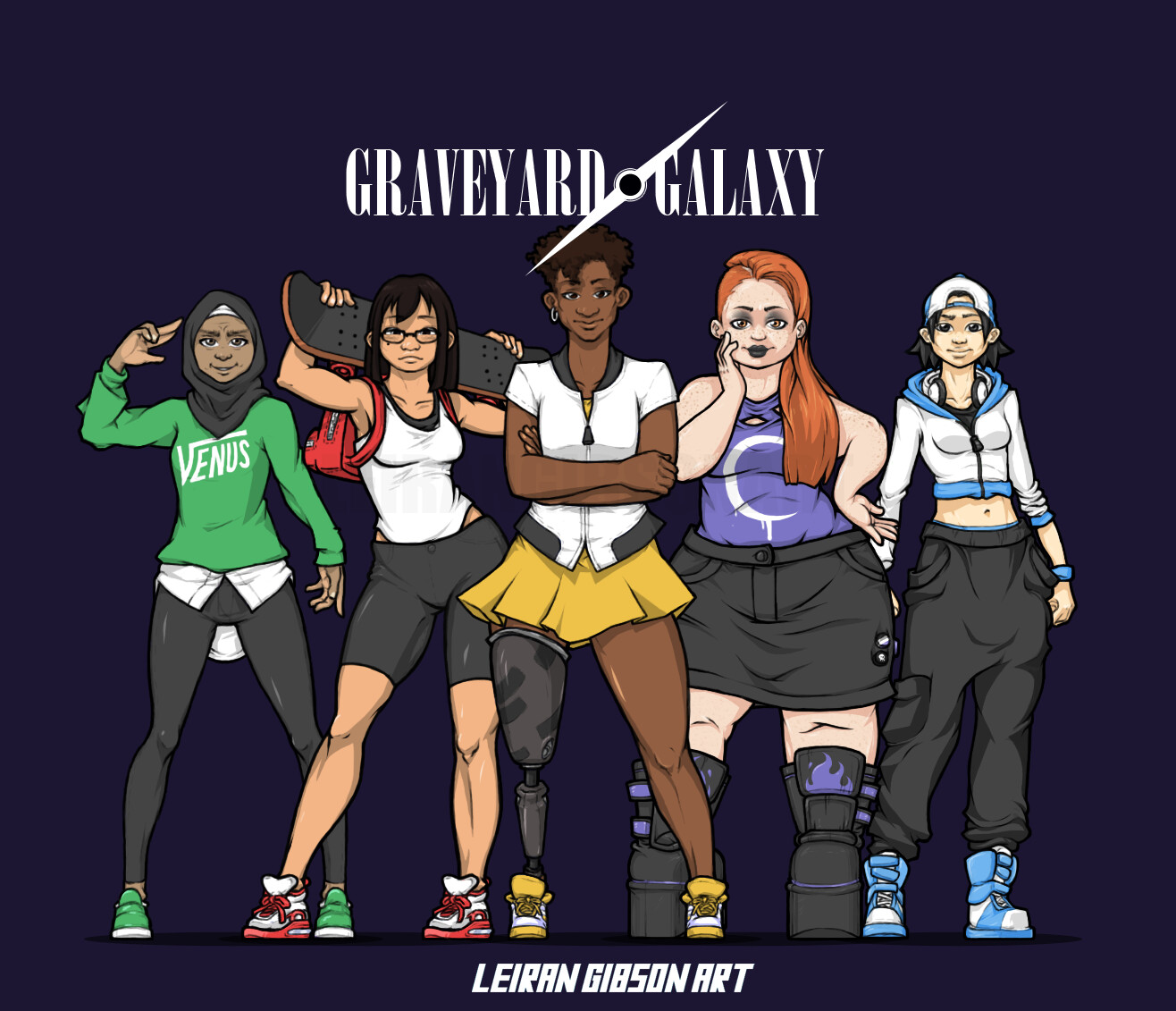 ArtStation - Graveyard Galaxy - Concept Art